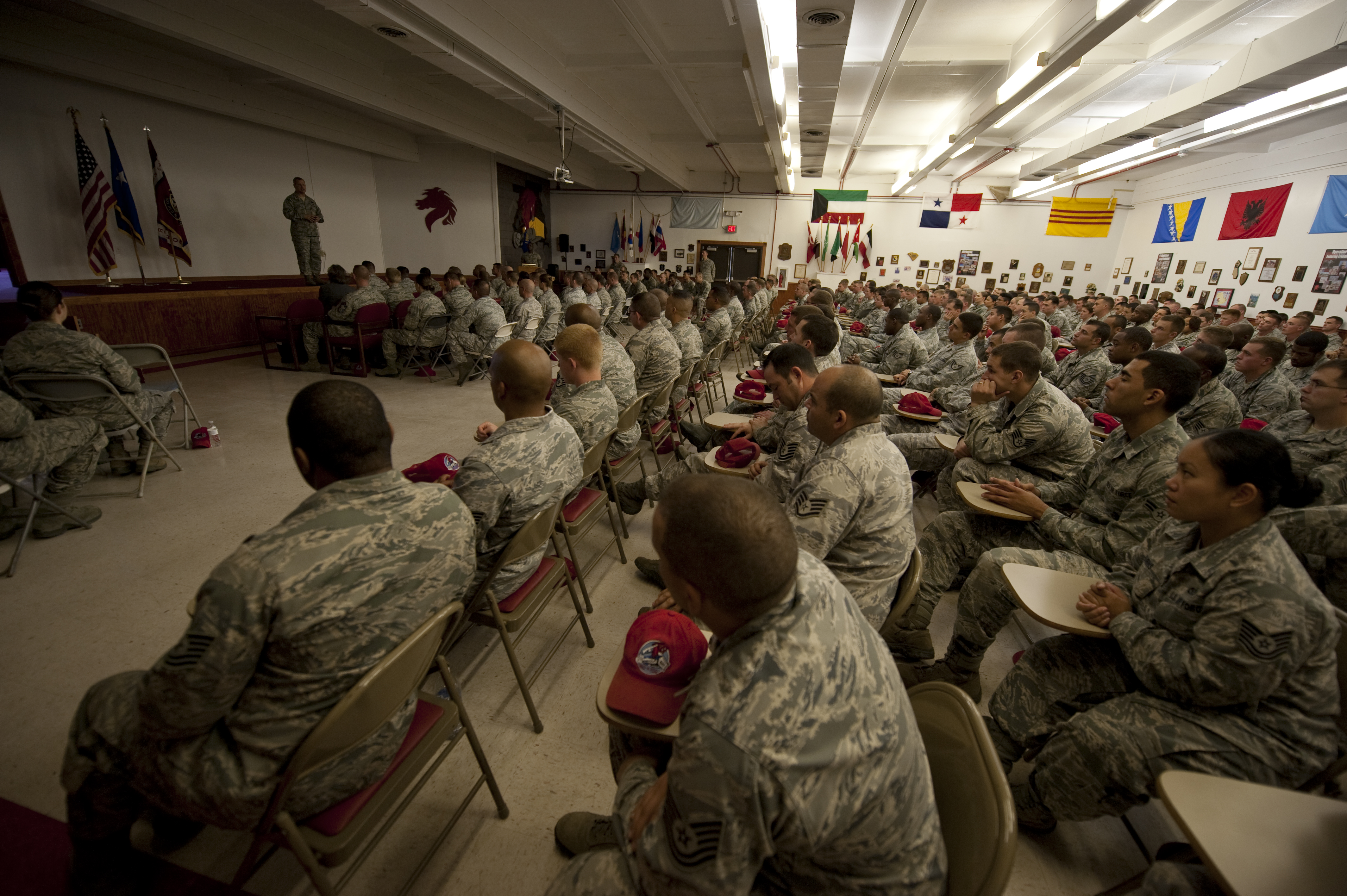 9th AF commander tours 823rd RED HORSE