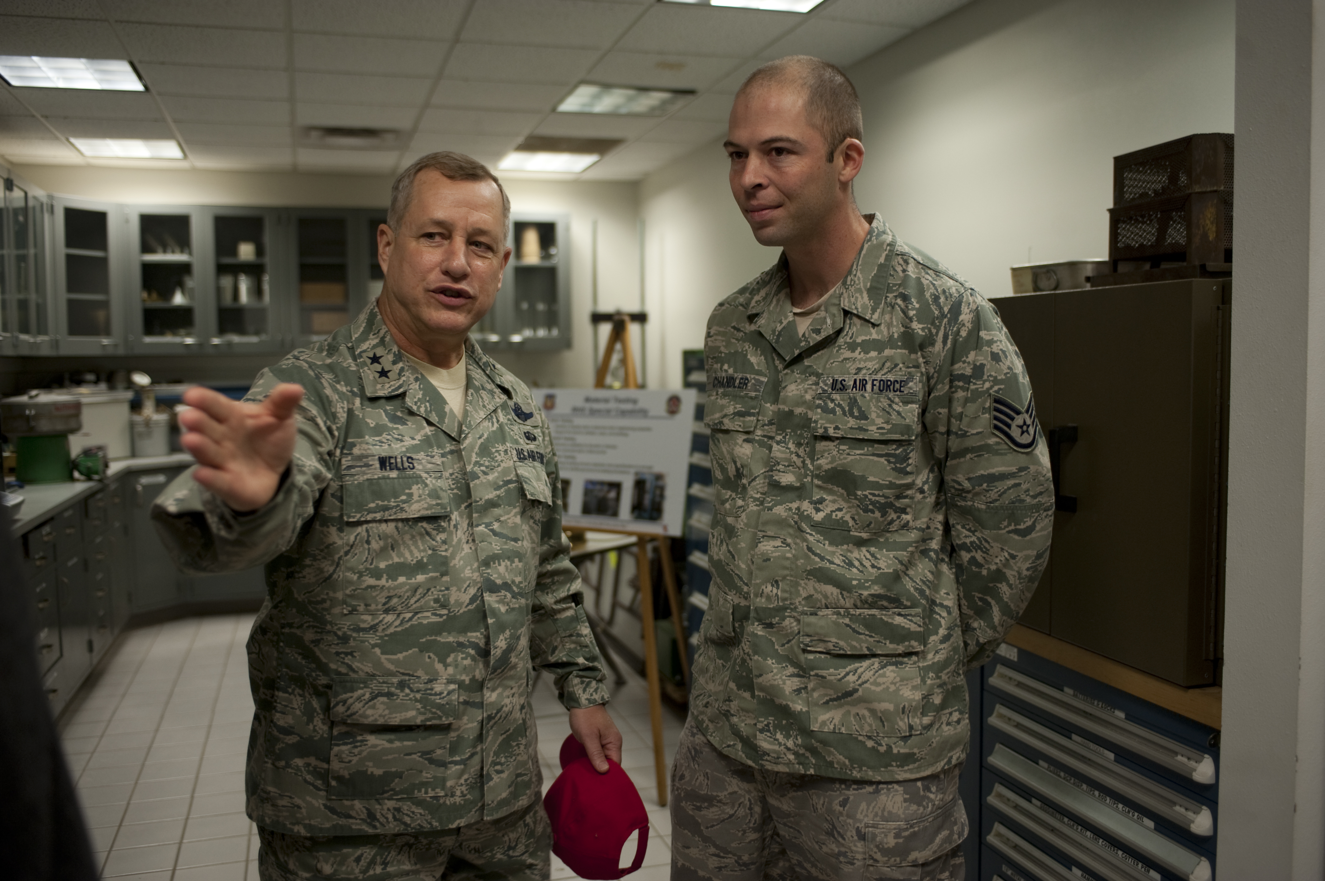 9th AF commander tours 823rd RED HORSE