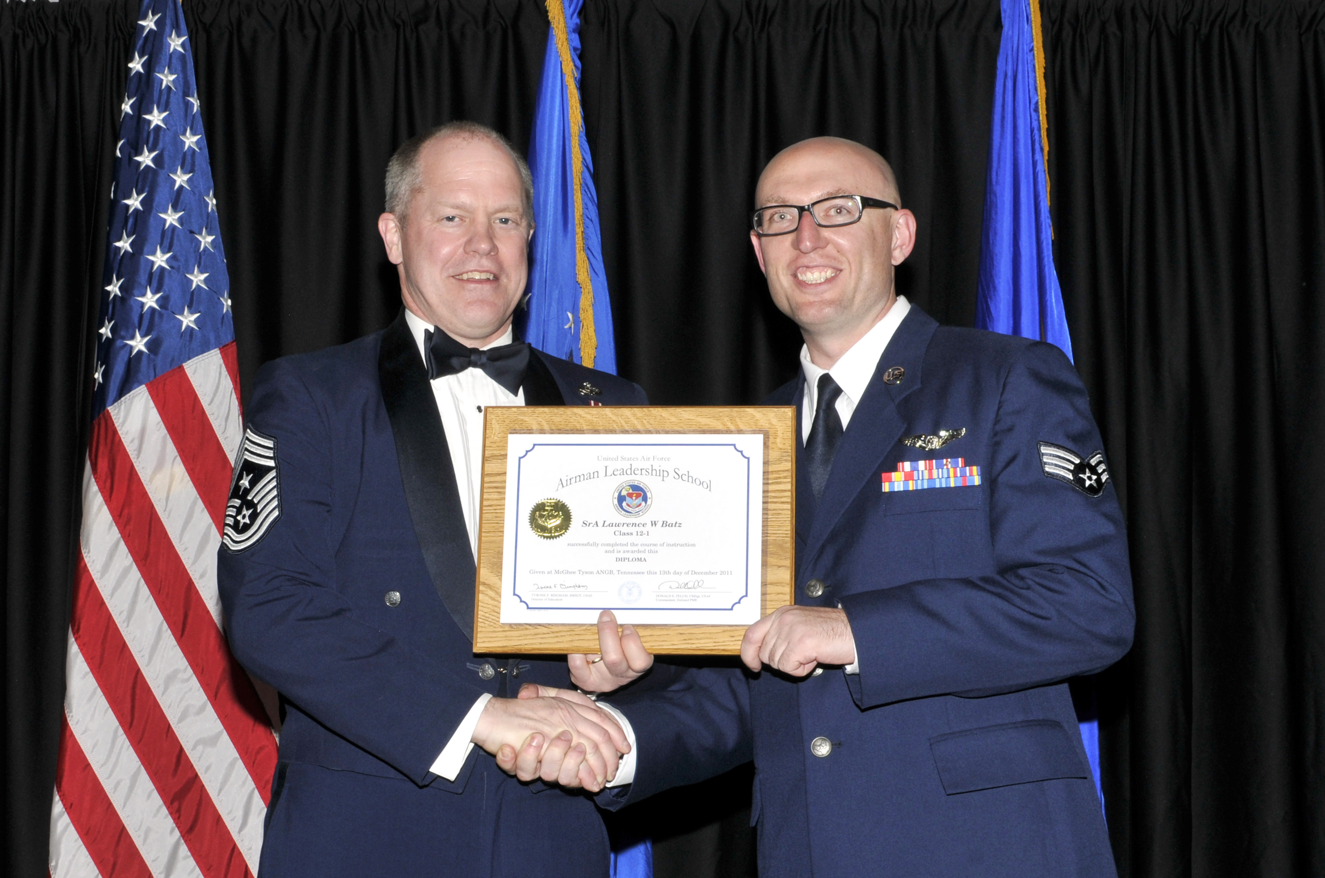 ALS Class 12-1 distinguished graduate