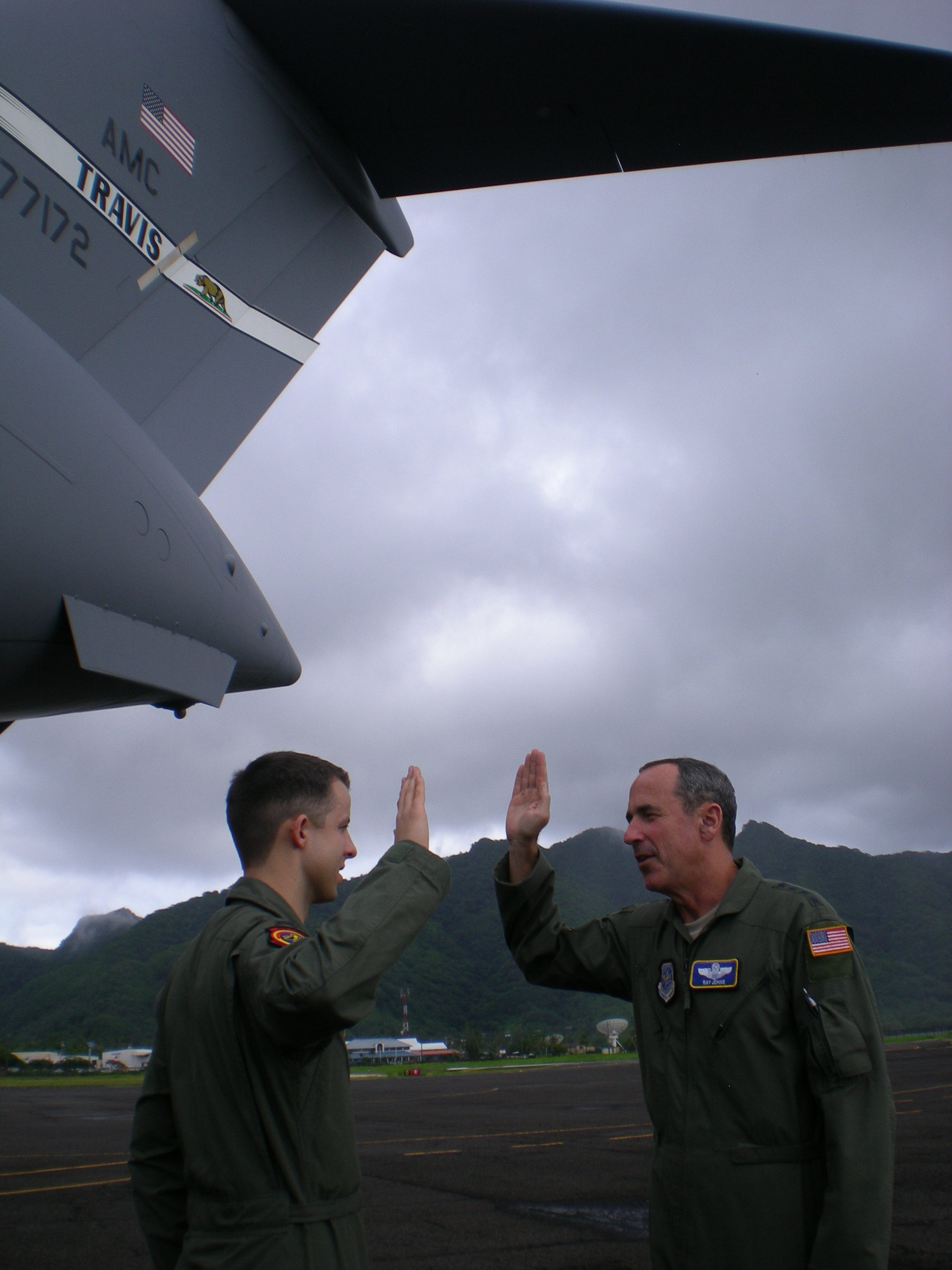 Officer promoted by AMC commander > Air Mobility Command > Article Display