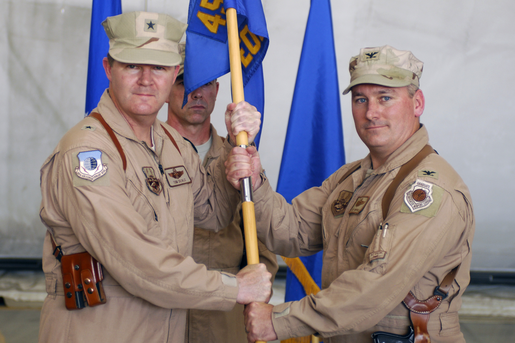 Colonel Kevin Campbell takes command of the 455th Expeditionary ...