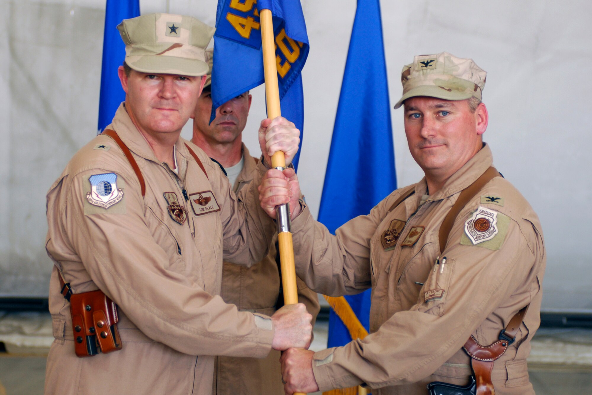 Colonel Kevin Campbell takes command of the 455th Expeditionary ...