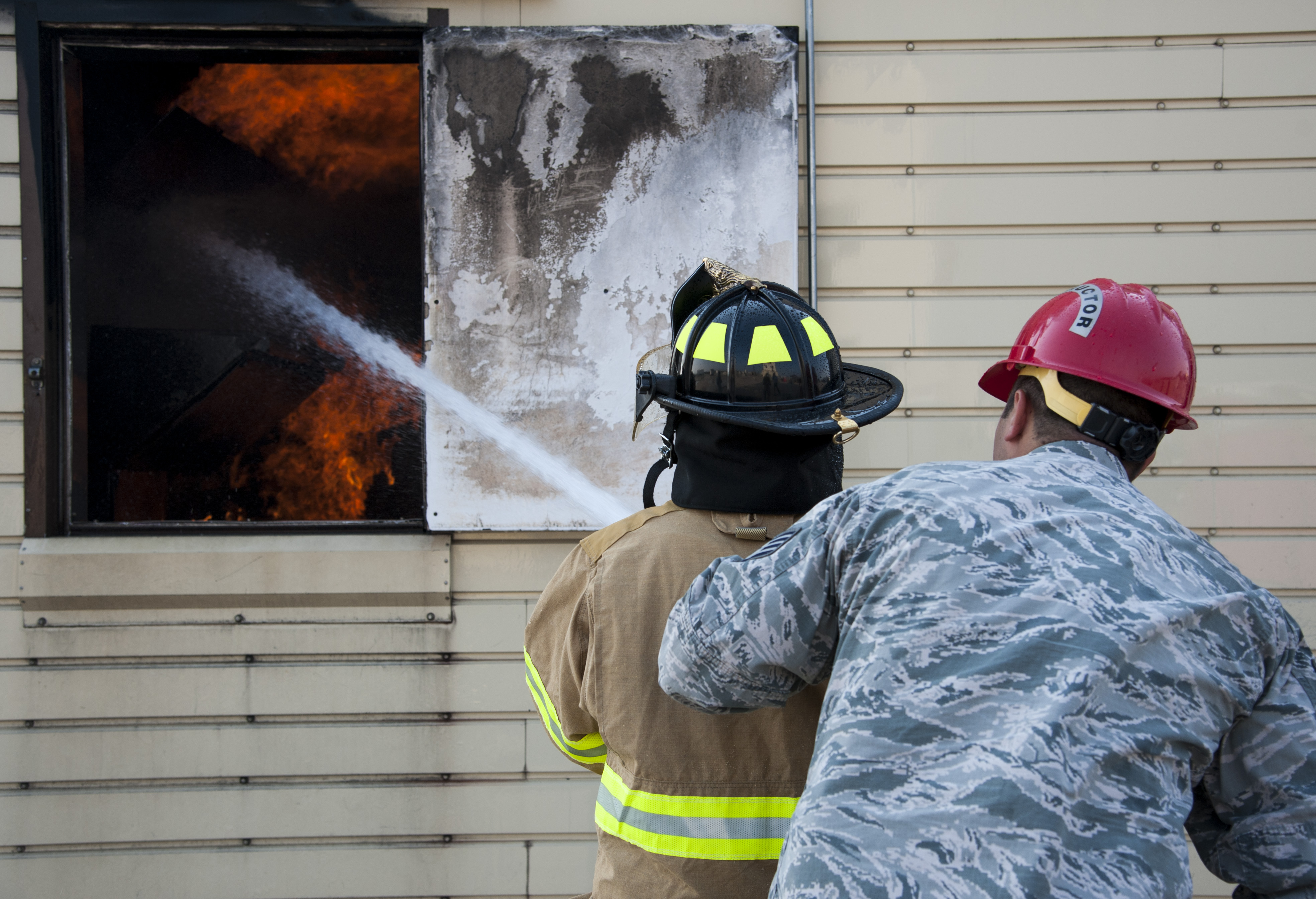 New honorary Air Force firefighter
