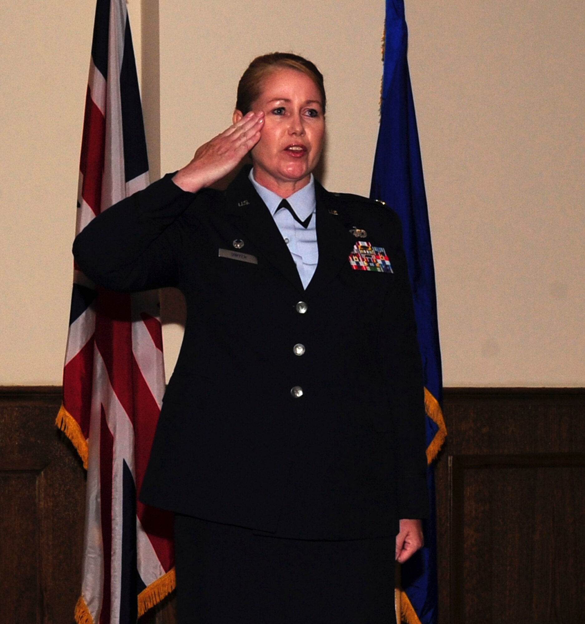 Dwyer assumes command of 100th FSS > Royal Air Force Mildenhall > RAF ...