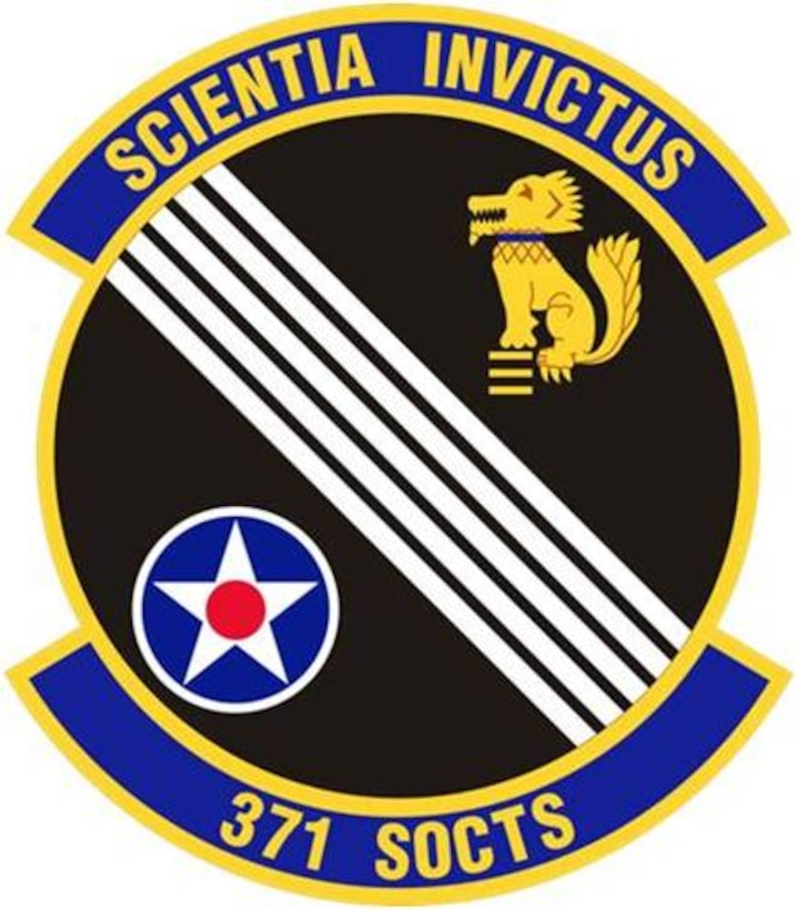 Official patch for 371st Special Operations Combat Training Squadron