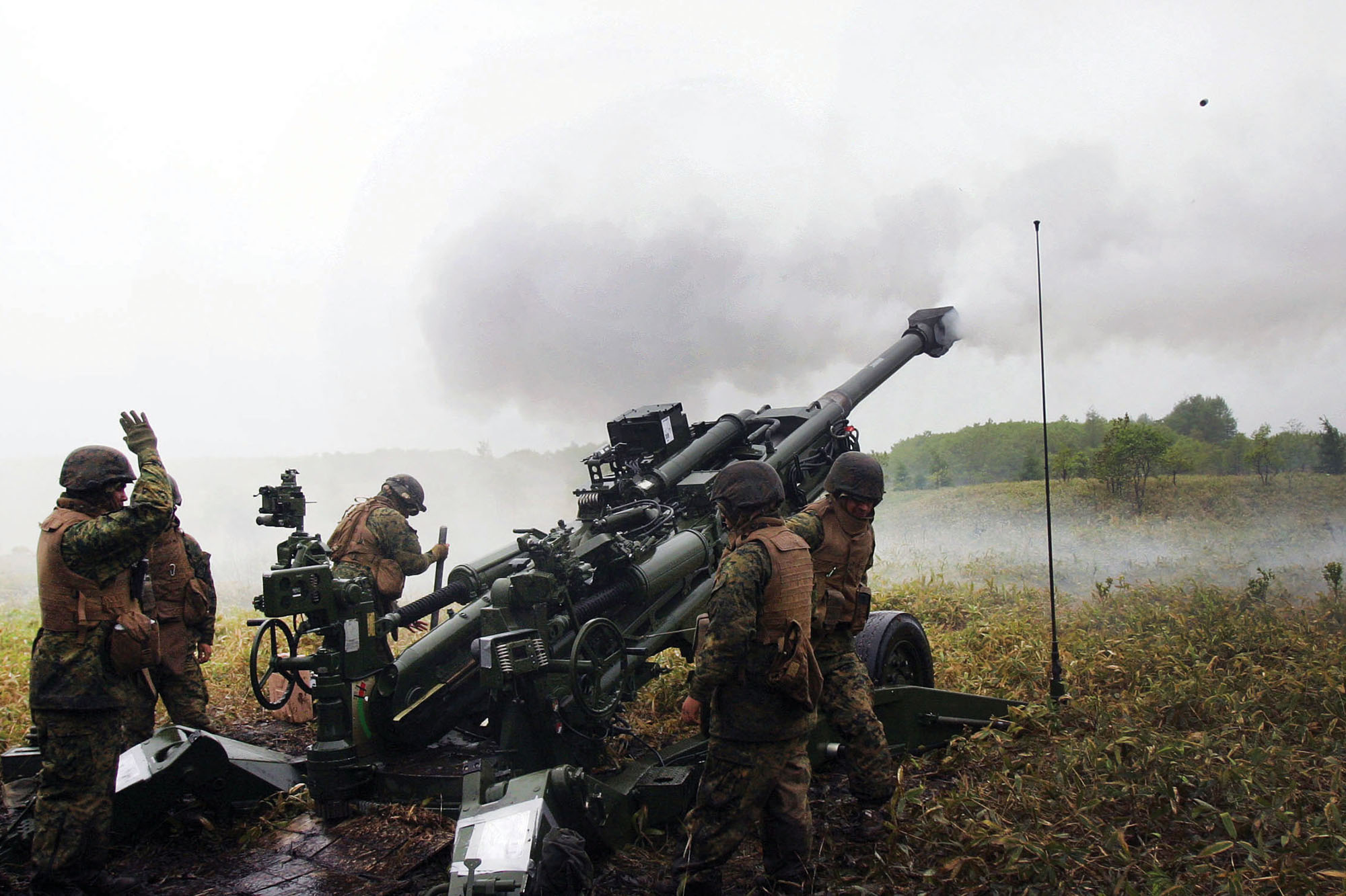 Marines send artillery rounds downrange > United States Marine Corps ...