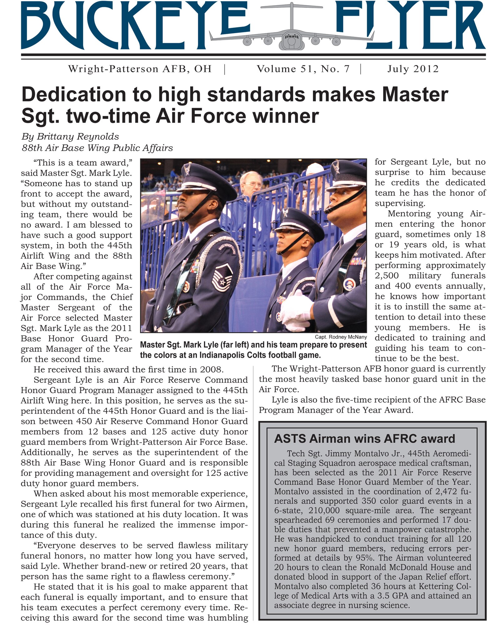 July Issue Of The Buckeye Flyer Now Available 445th Airlift Wing