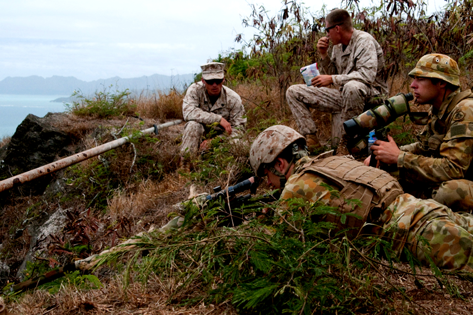 MARINE CORPS BASE, Hawaii