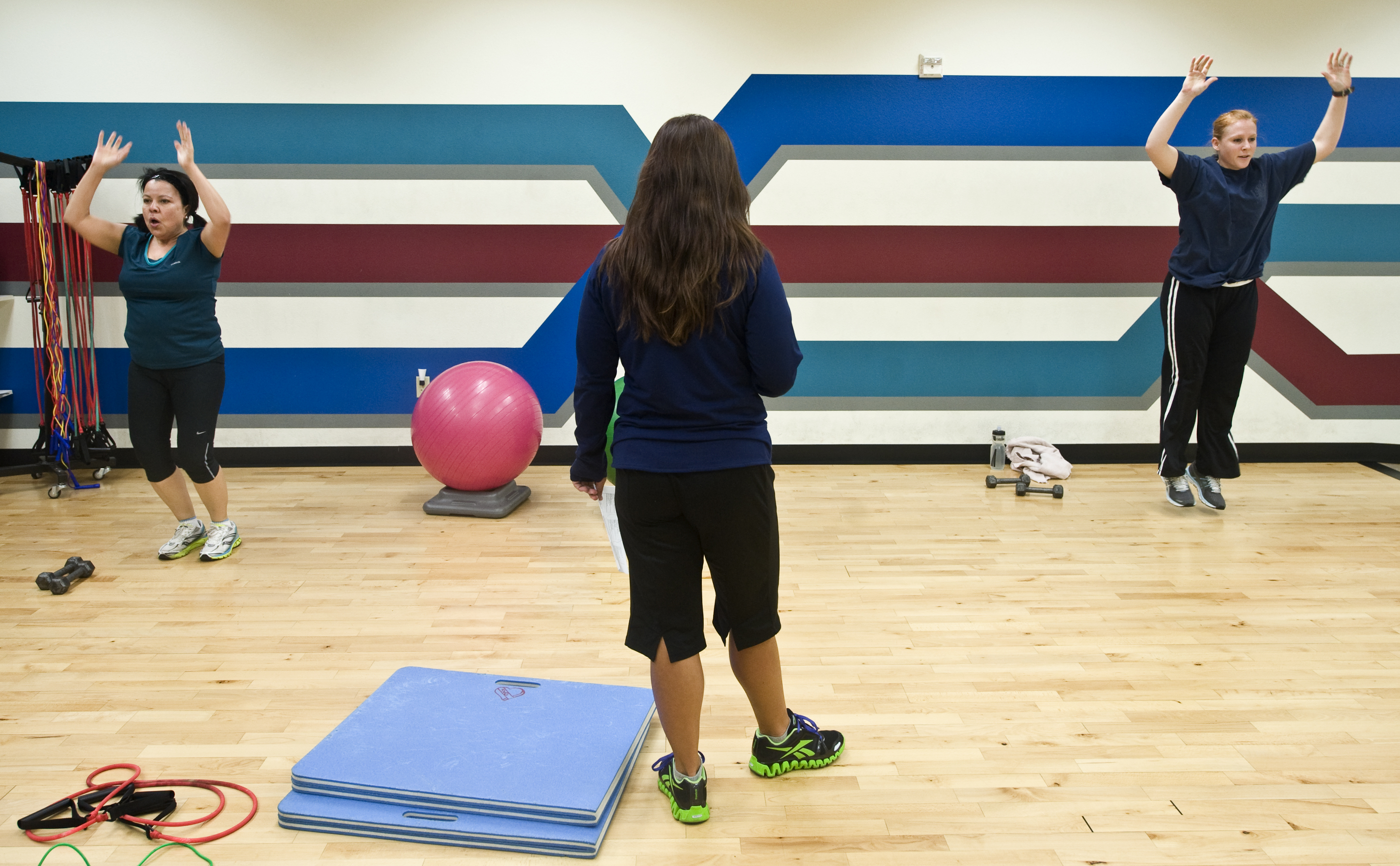 Fitnesss conditioning classes on schedule at the Health and Wellness ...