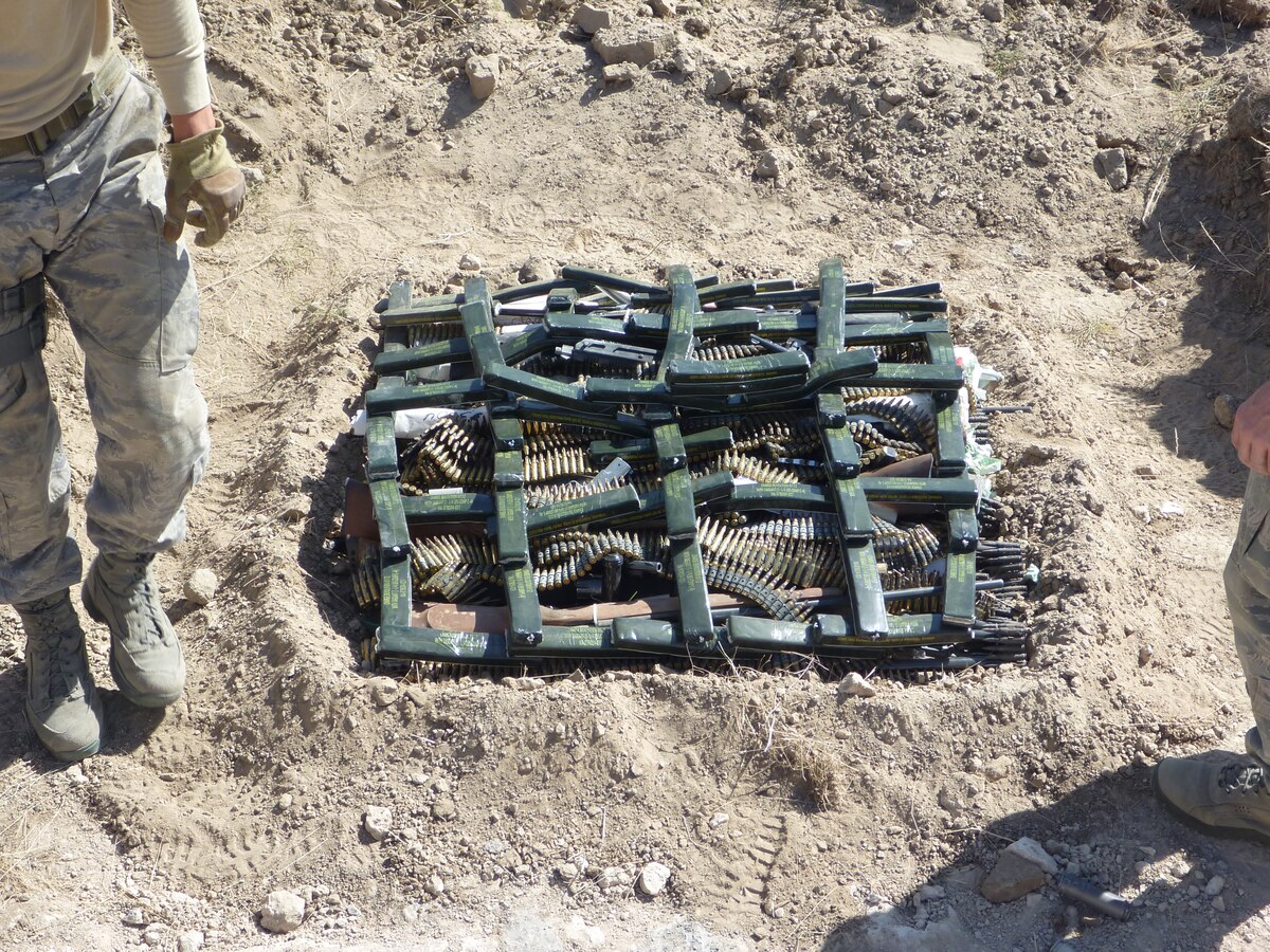 Annual range clearance a blast for EOD Airmen > Mountain Home Air Force ...