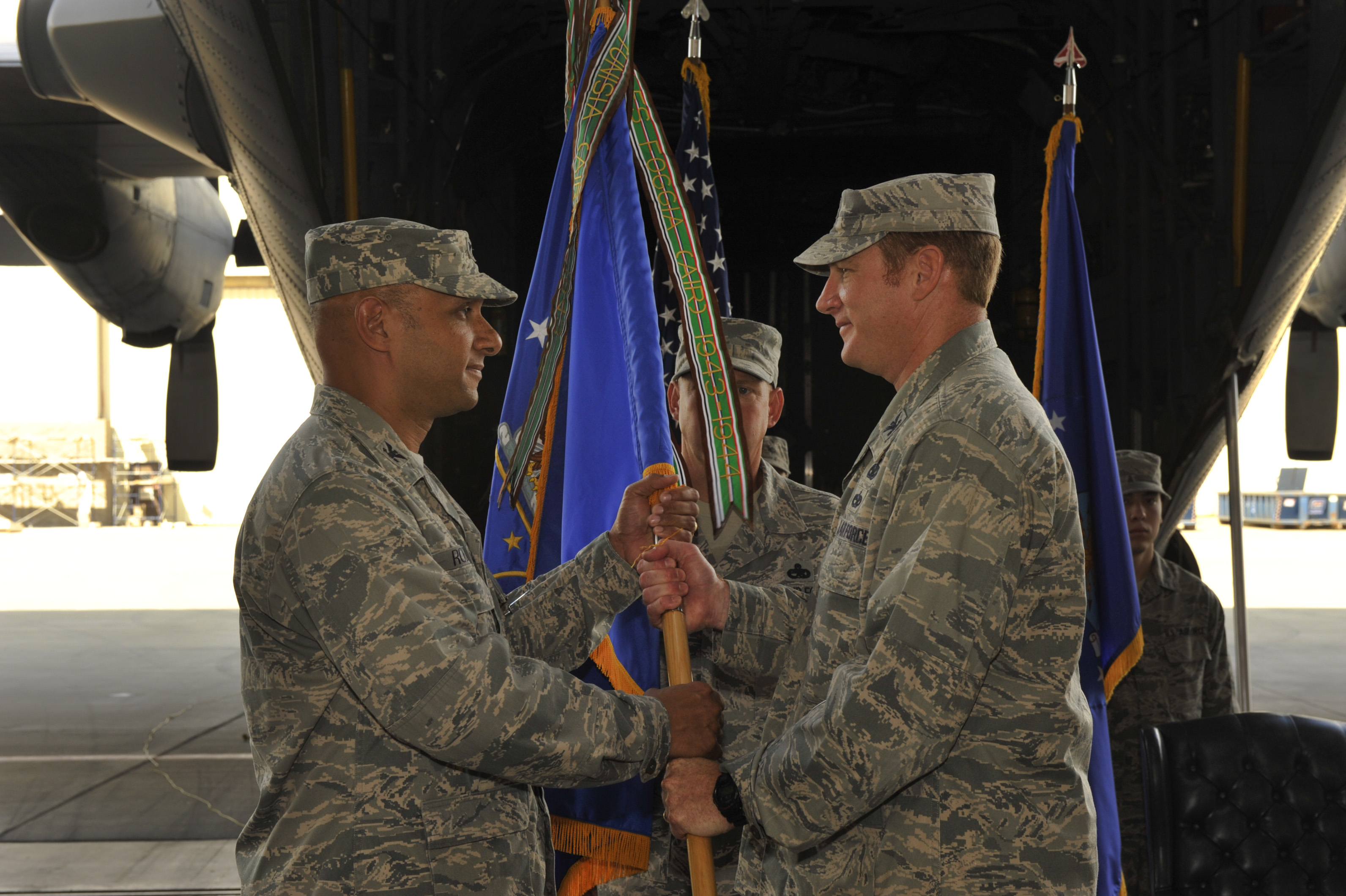 19th Maintenance Group Change of Command Ceremony