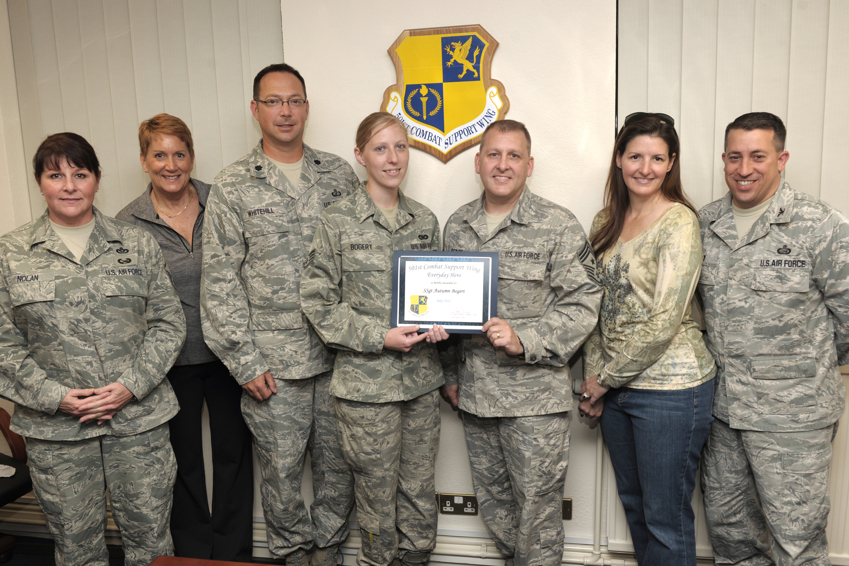 501st CSW Everyday Hero > 501st Combat Support Wing > Article Display