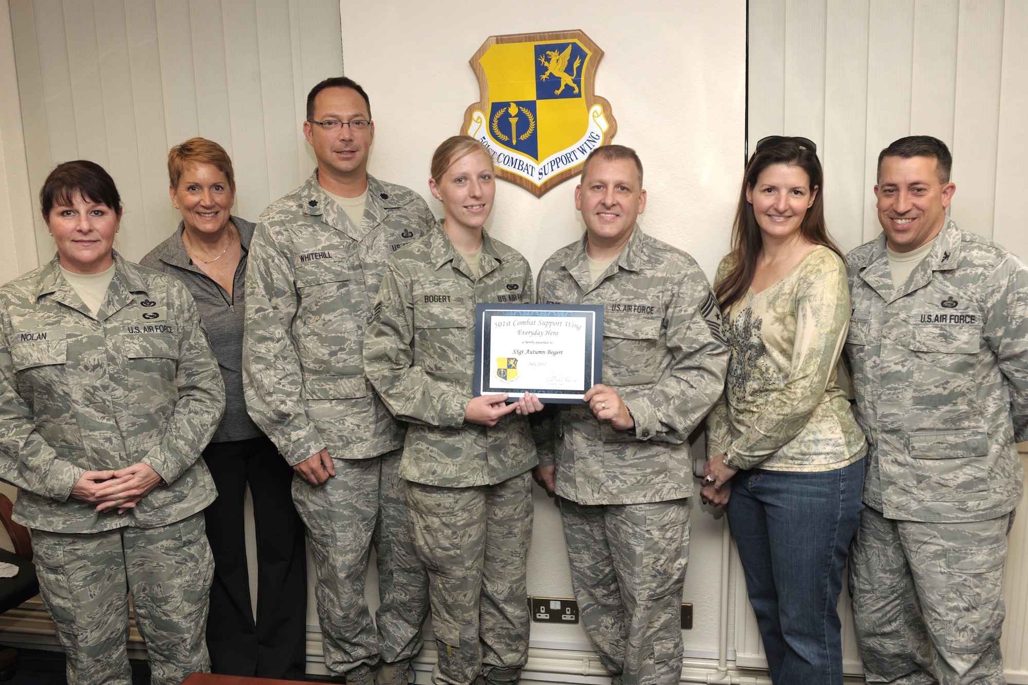 501st CSW Everyday Hero > 501st Combat Support Wing > Article Display