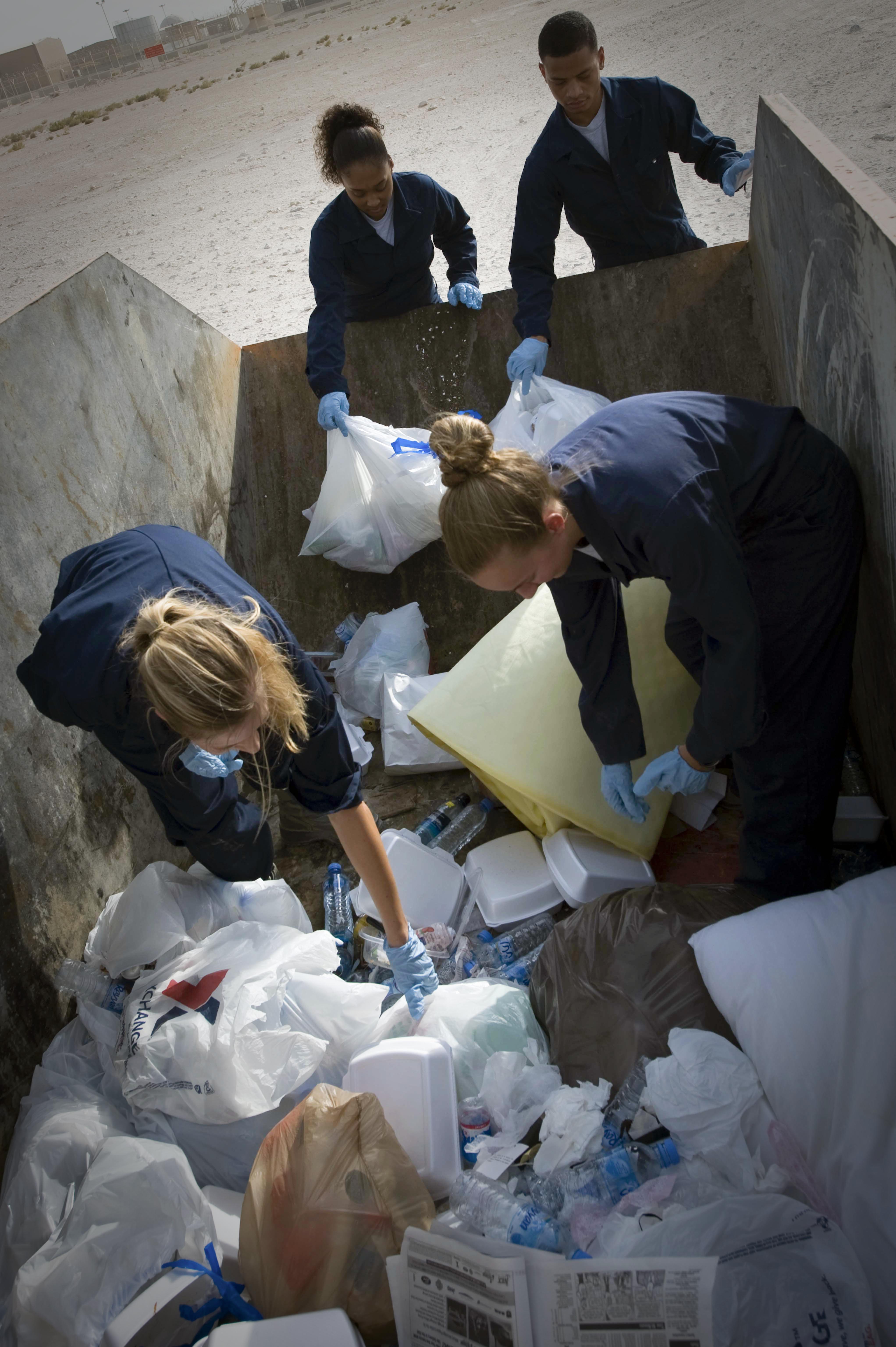 Service members: Let's talk trash > Air Force > Article Display