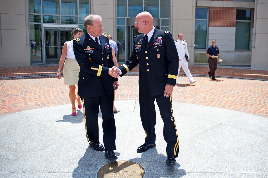 Army Gen. Martin E. Dempsey, chairman of the Joint Chiefs of Staff ...