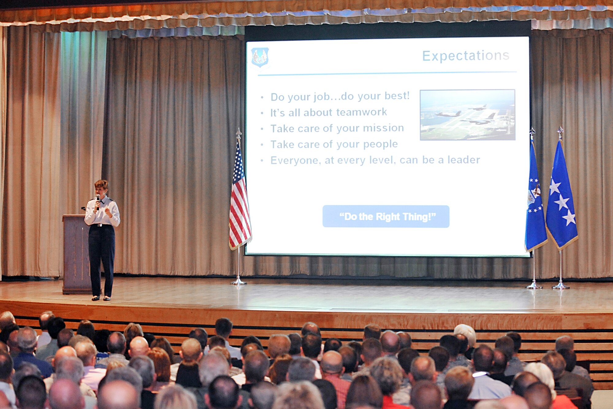 Gen. Wolfenbarger sets the stage at Commander's Call > Hill Air Force ...
