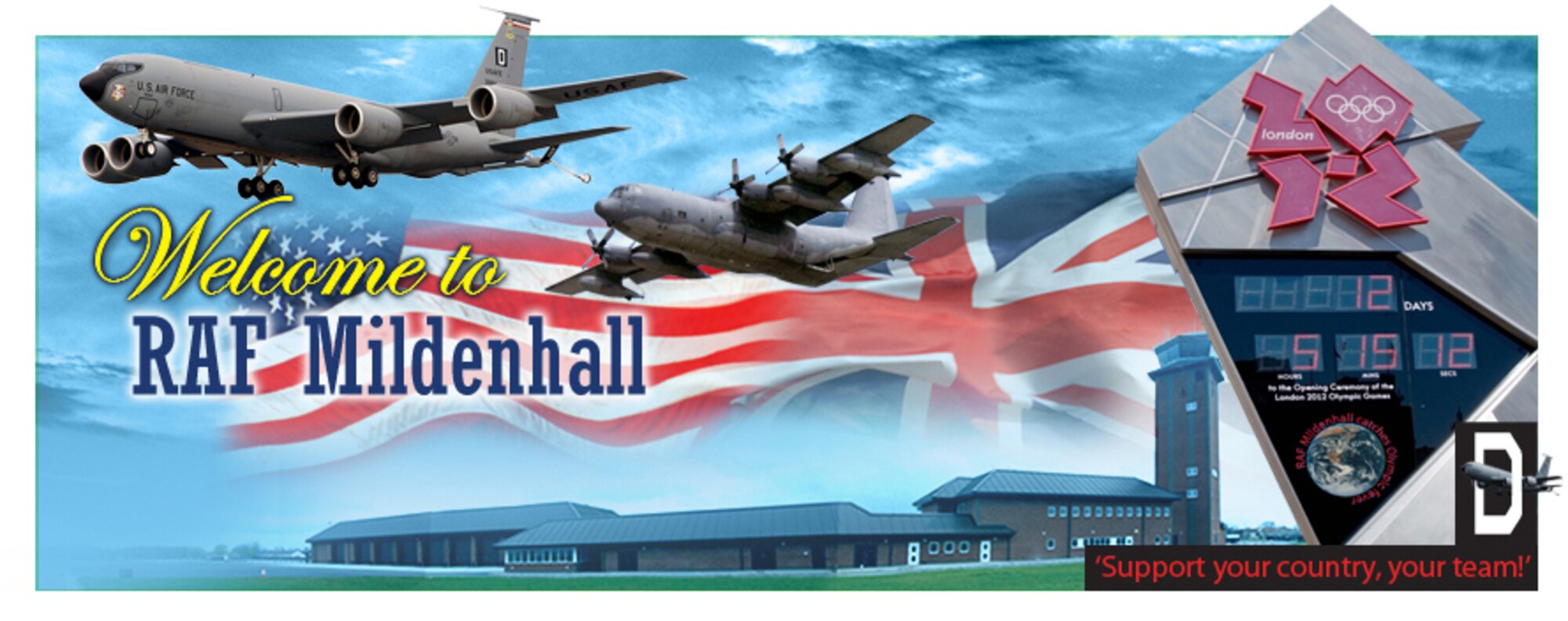 Supporting your team, your country > Royal Air Force Mildenhall > RAF ...
