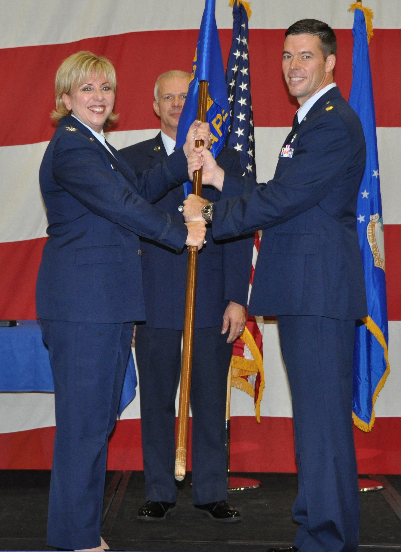 73rd Aerial Port Squadron Welcomes New Commander