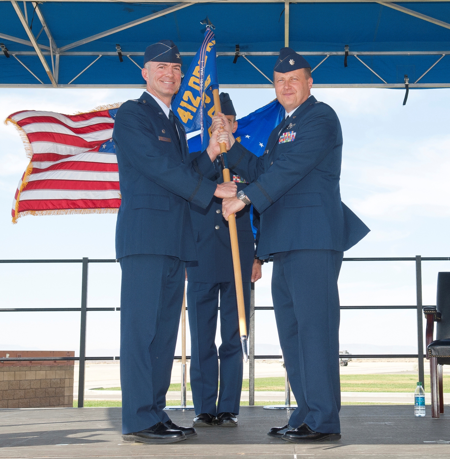 Osteroos becomes 412th OSS CC > Edwards Air Force Base > Article View