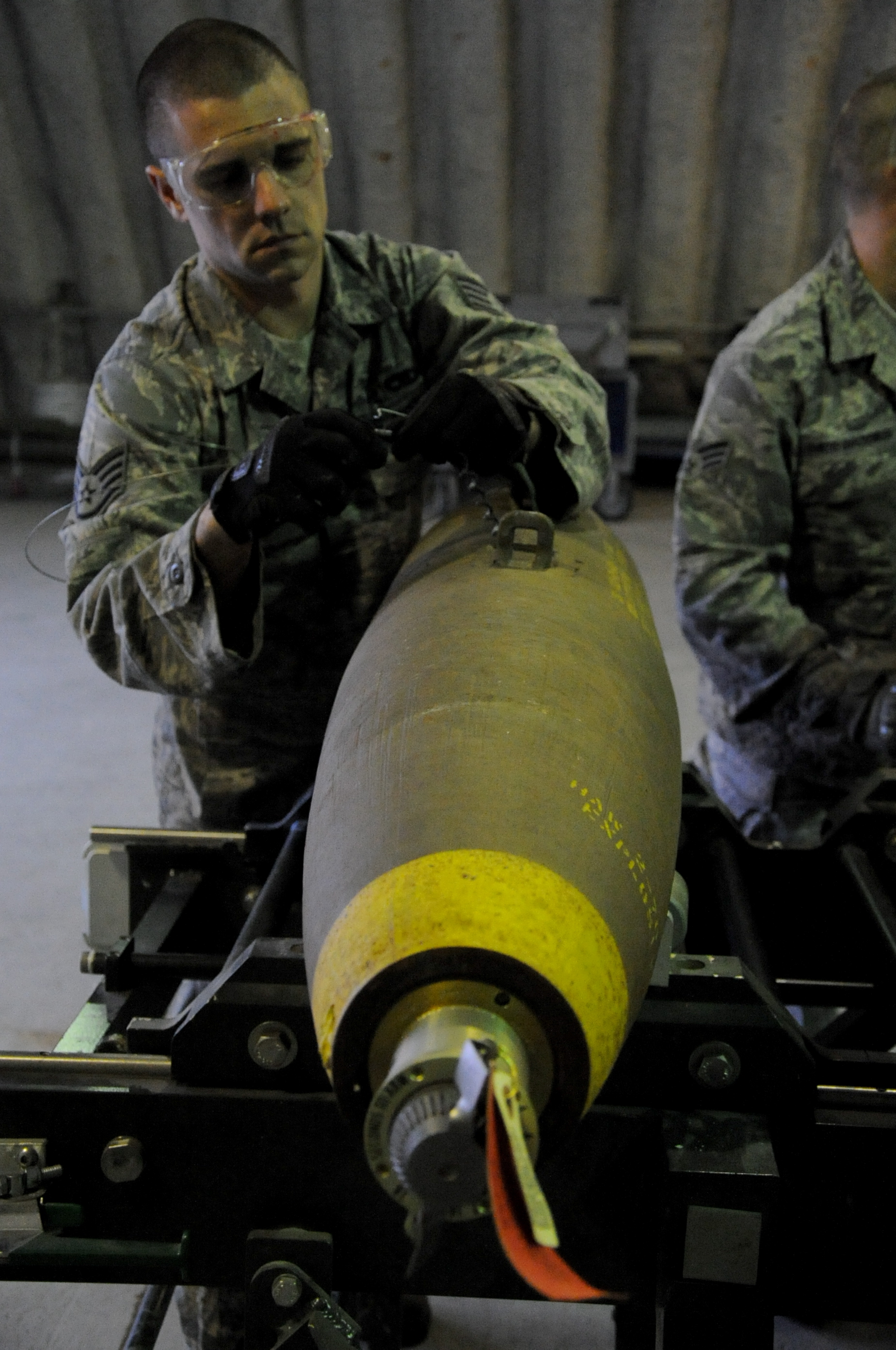 Ammo Airmen build bombs > 442d Fighter Wing > Article Display