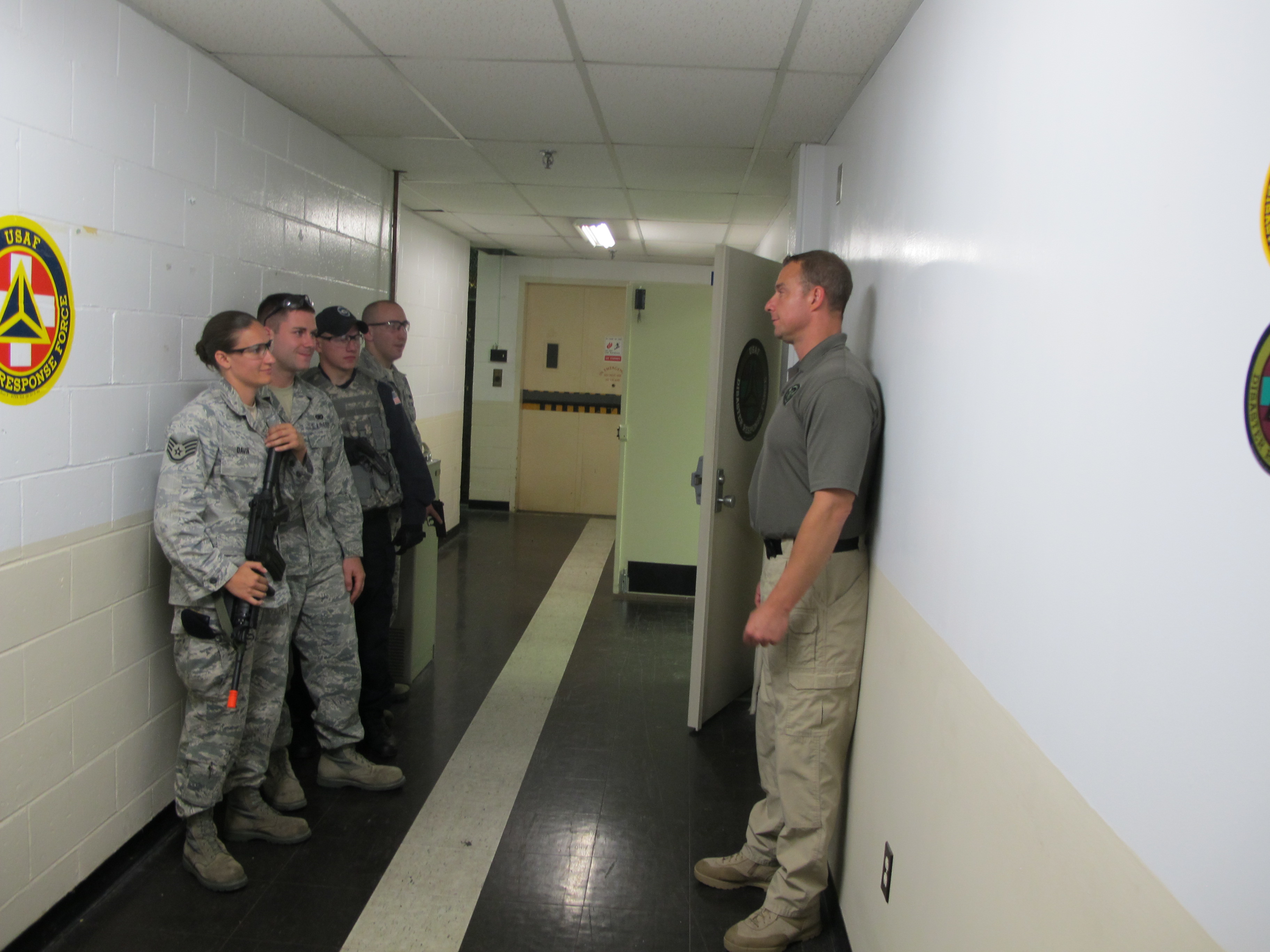 Guardsmen receive ‘active shooter’ training from Federal Protective Service