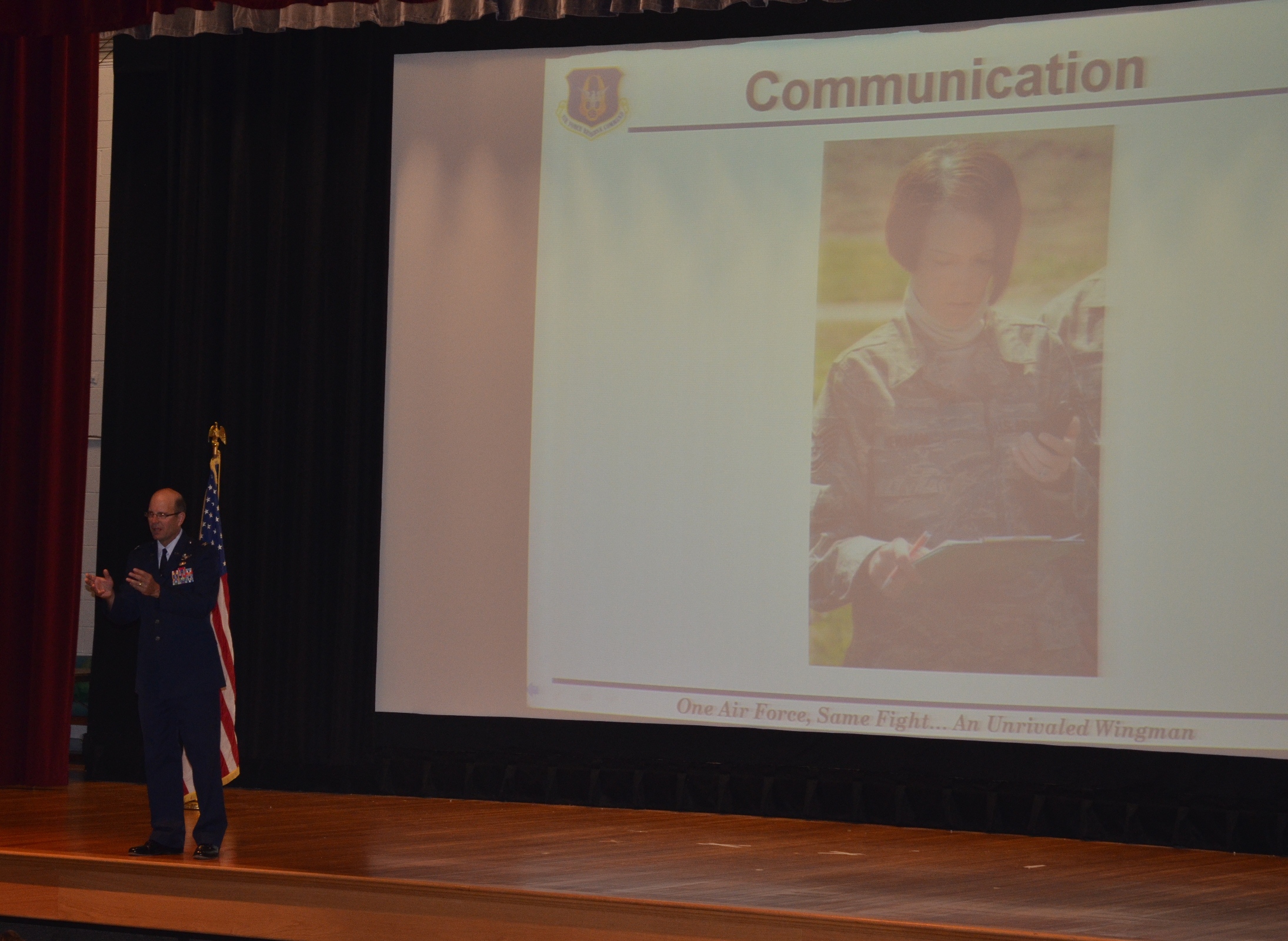 512th Airlift Wing commander