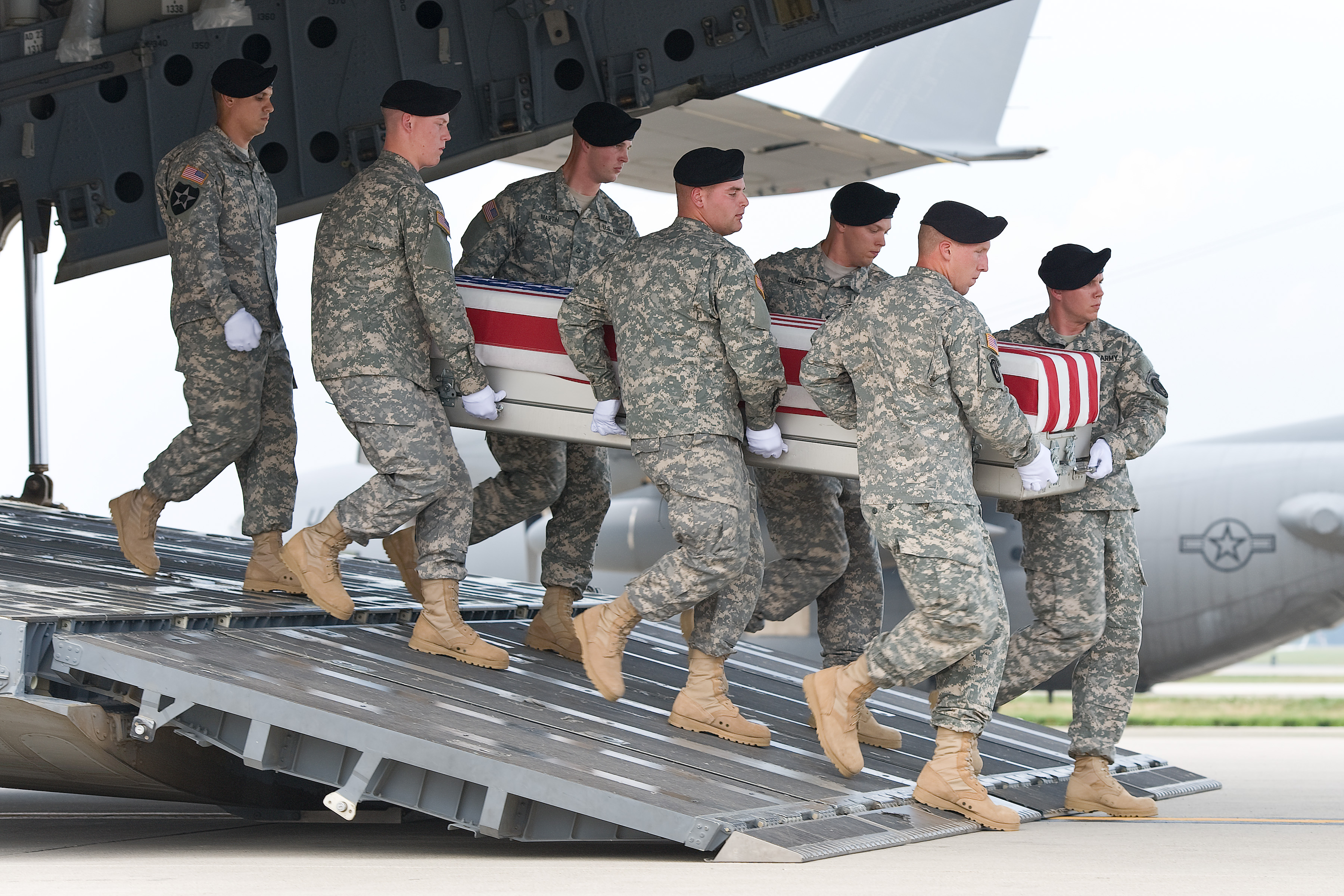 Dignified Transfer at Dover AFB