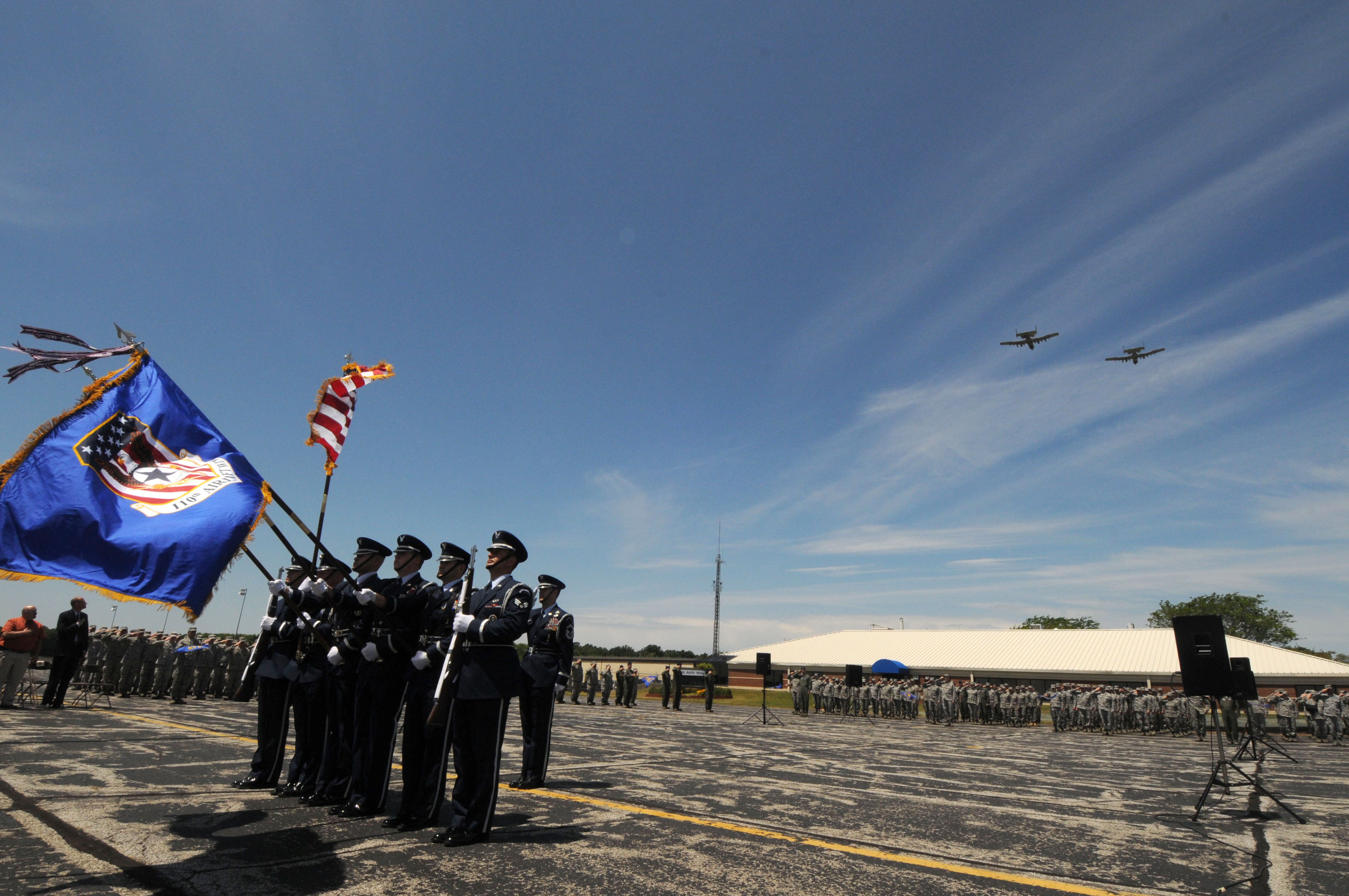 110th Airlift Wing Change of Command