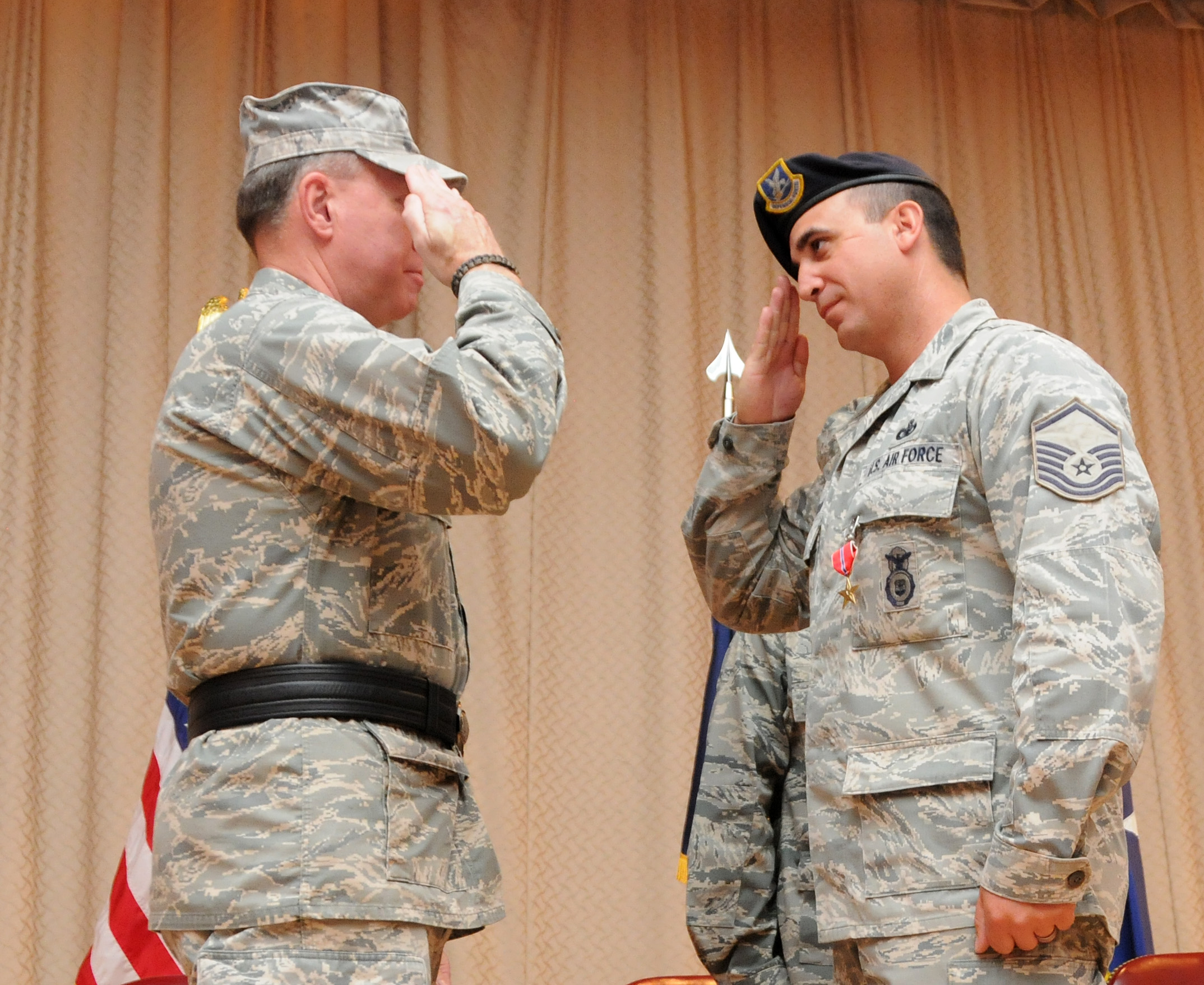 173rd Security Forces Squadron Demobilization Ceremony