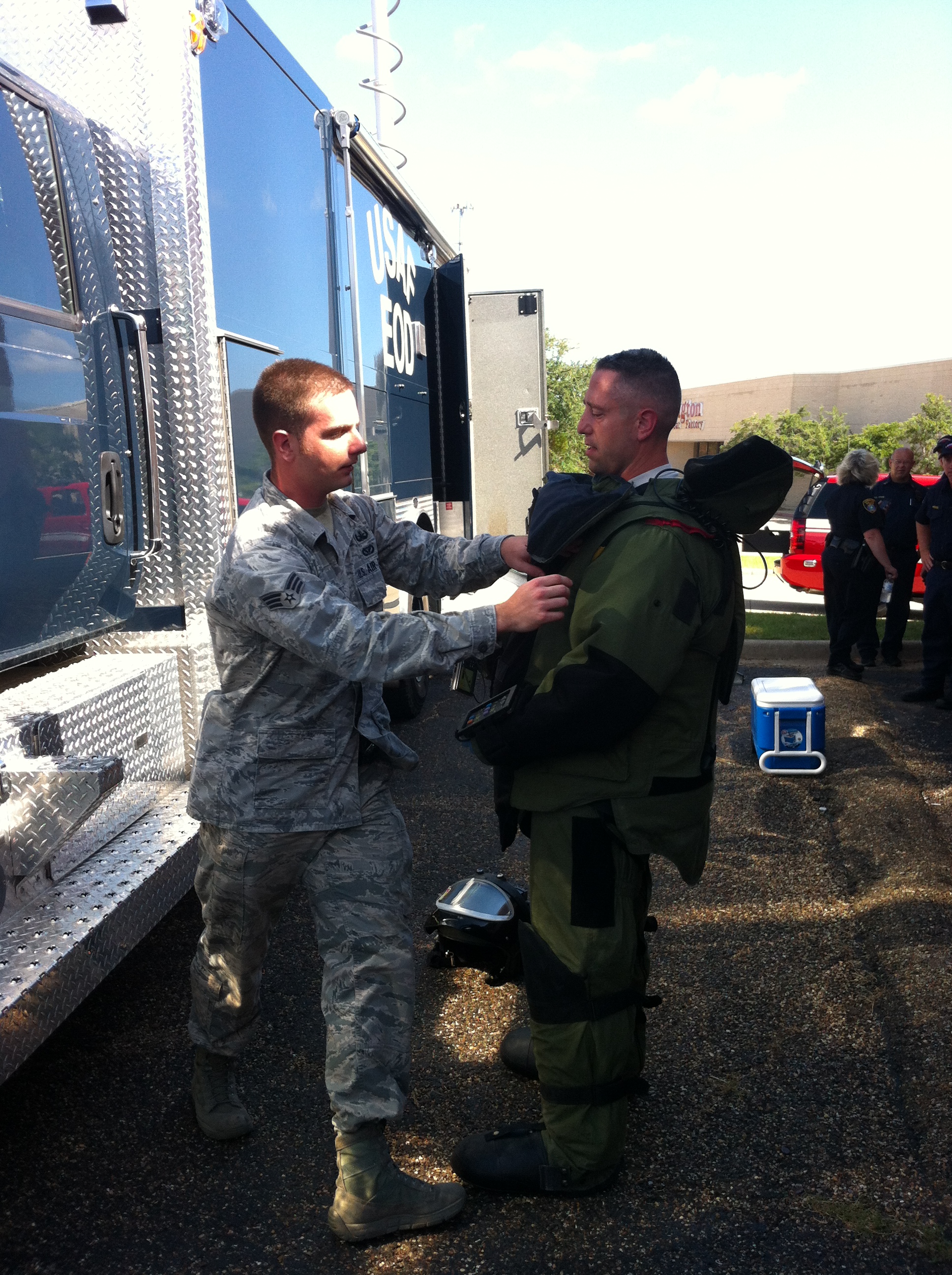 EOD supports Texas Community