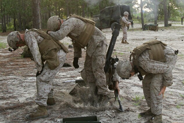 Mortarmen stay proficient, new forward observers call shots > 2nd ...