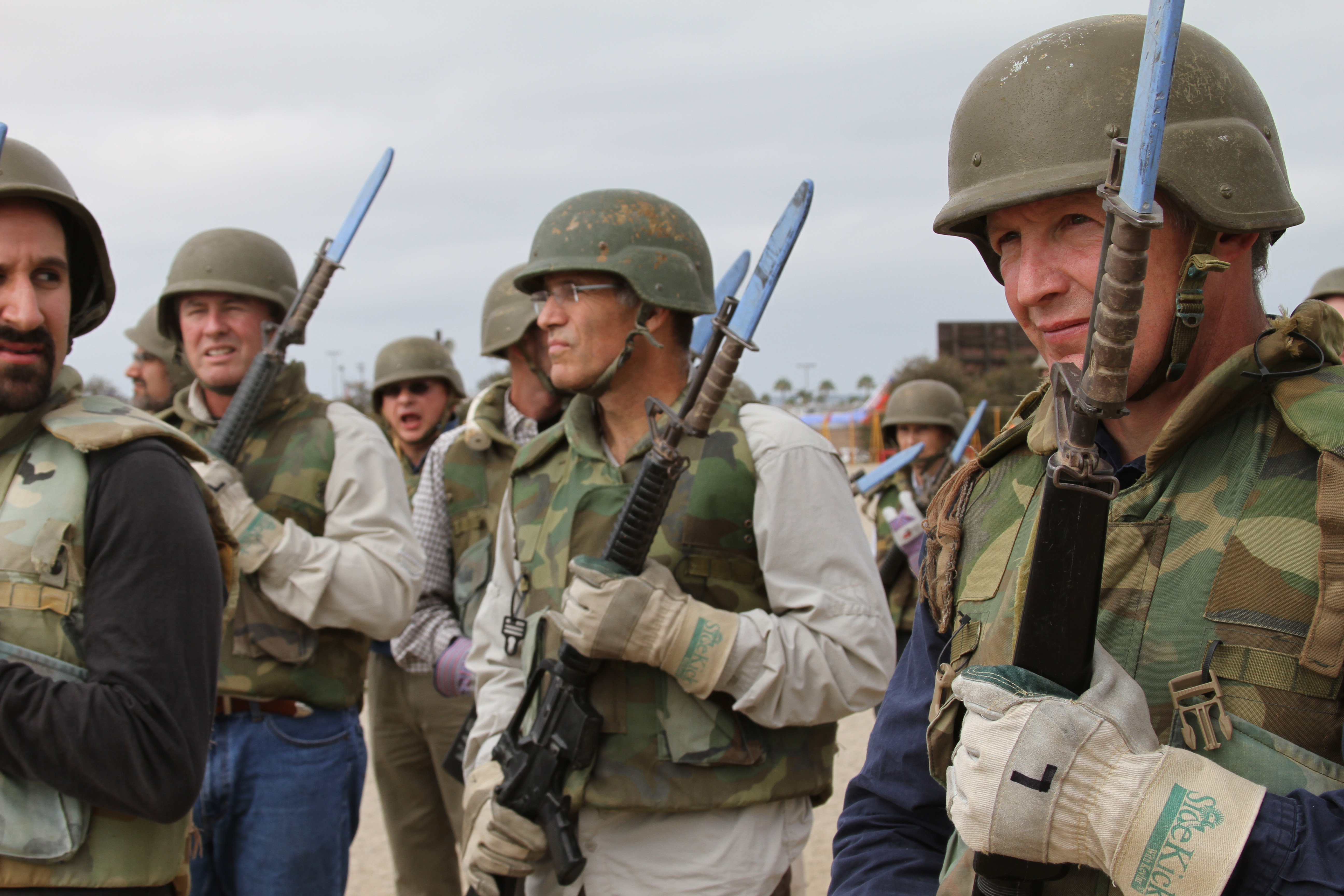 Approximately 20 citizens with a joint civillian orientation confrence ...