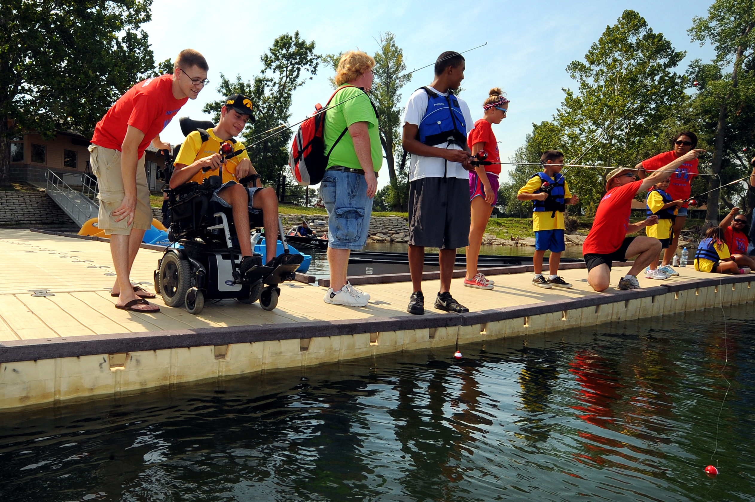 Base Lake hosts special summer camp > Offutt Air Force Base > Article ...