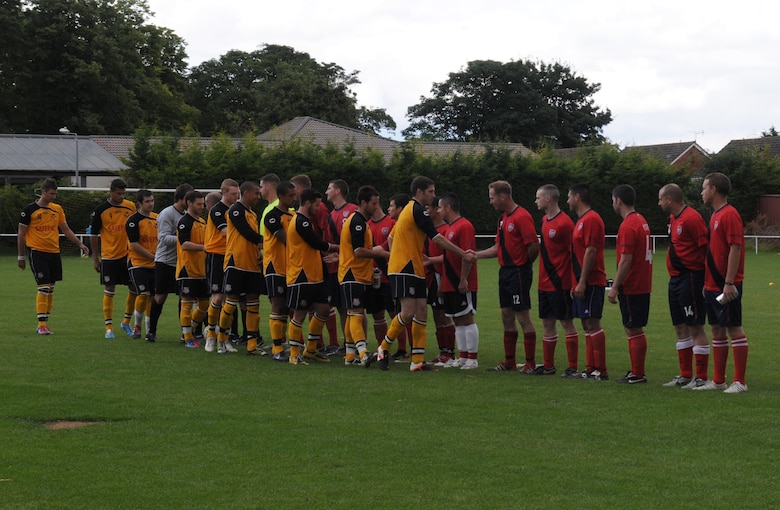 Building partnerships one goal at a time > Royal Air Force Mildenhall ...