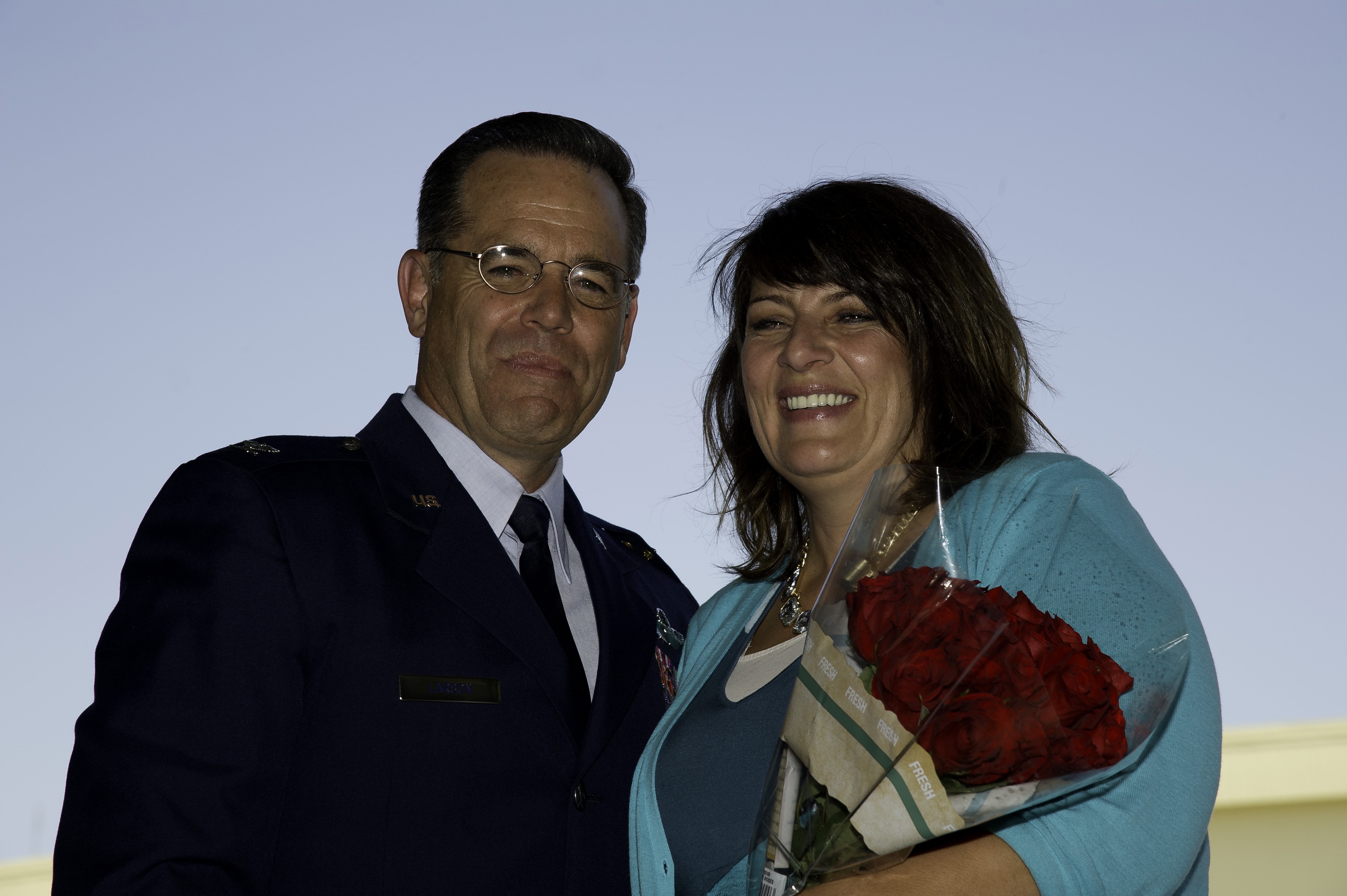 Col Mark Larson's promotion and farewell