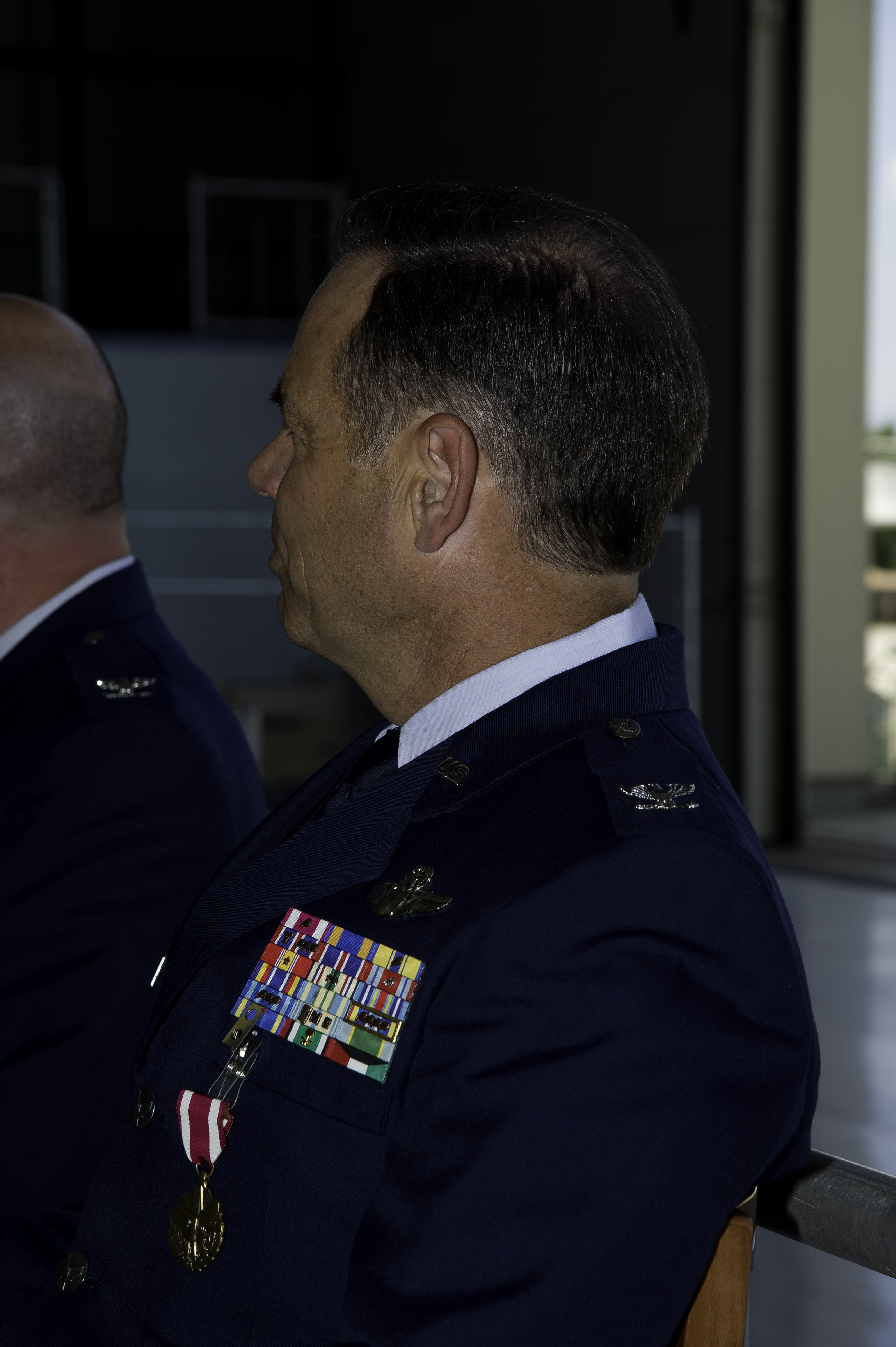 Col Mark Larson's promotion and farewell