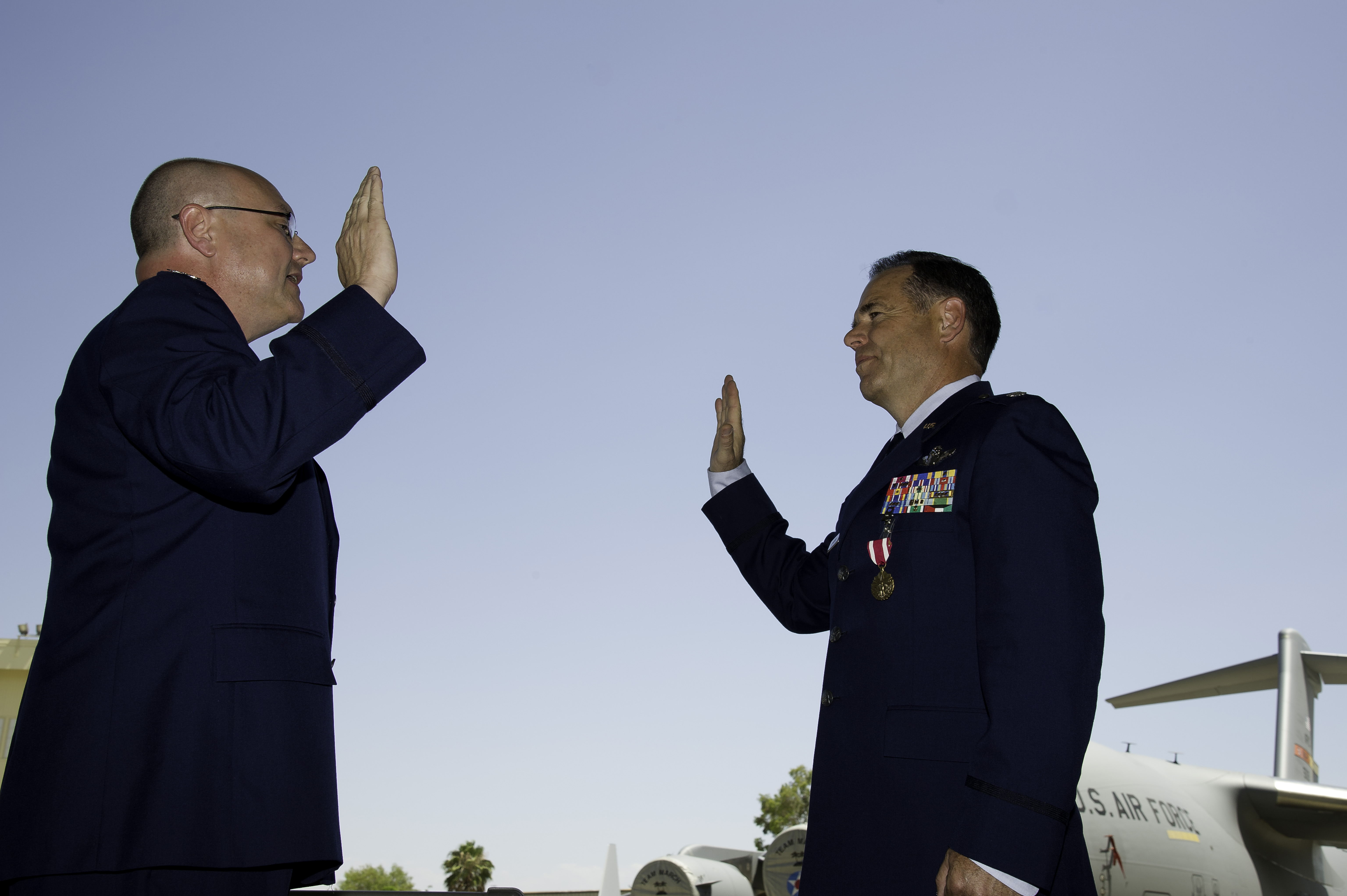 Col Larson's promotion and farewell > March Air Reserve Base > Article ...