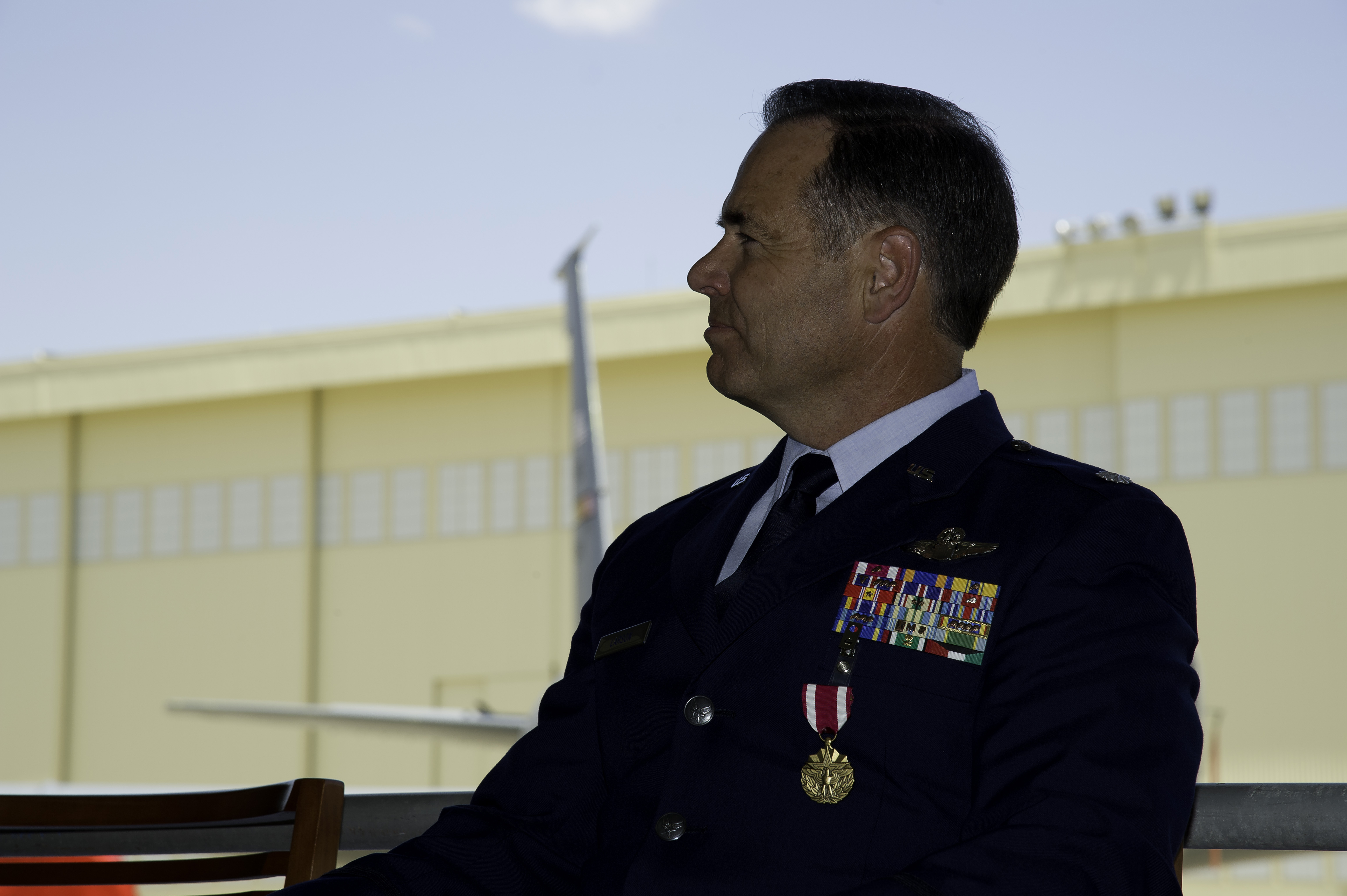 Col Mark Larson's promotion and farewell