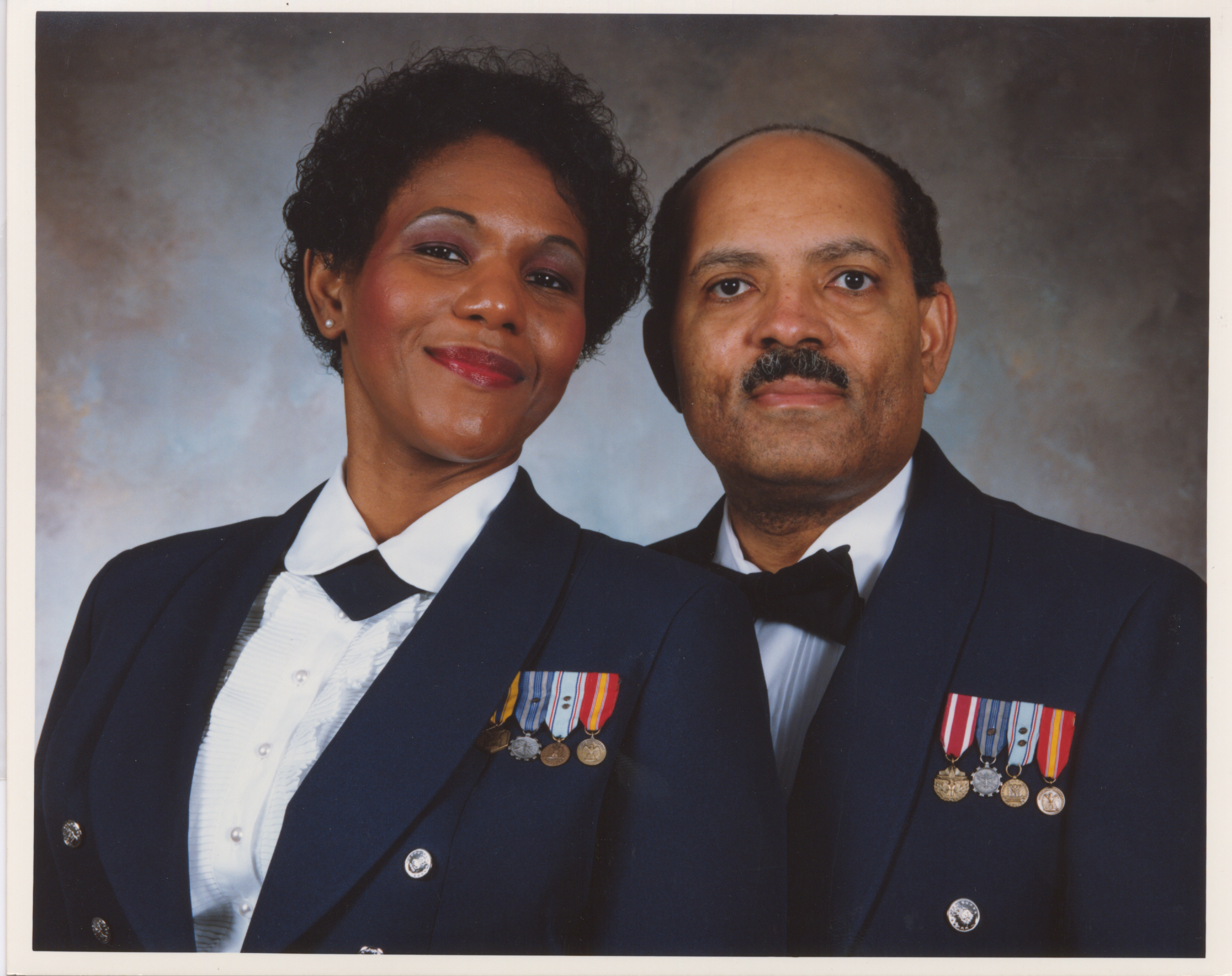 Chief Master Sgt. Daisy Jackson & Senior Master Sgt. George Singleton