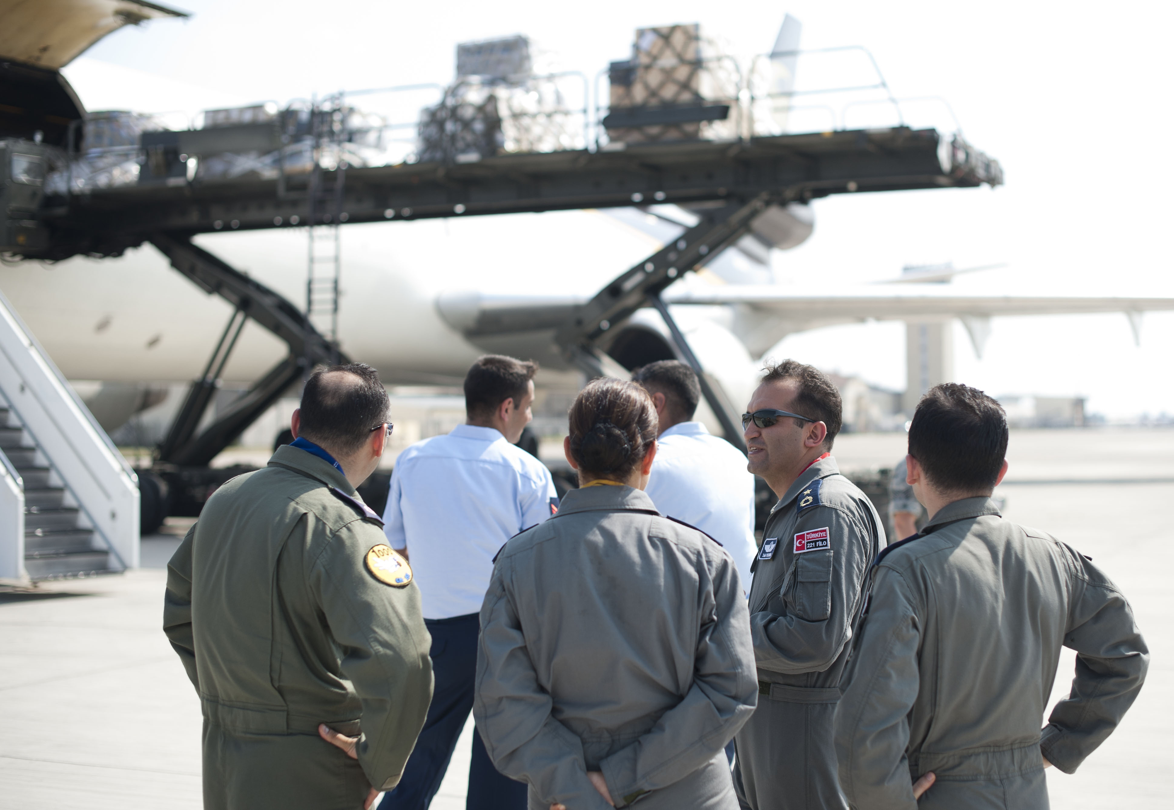 728th AMS helps TURAF aerial port soar