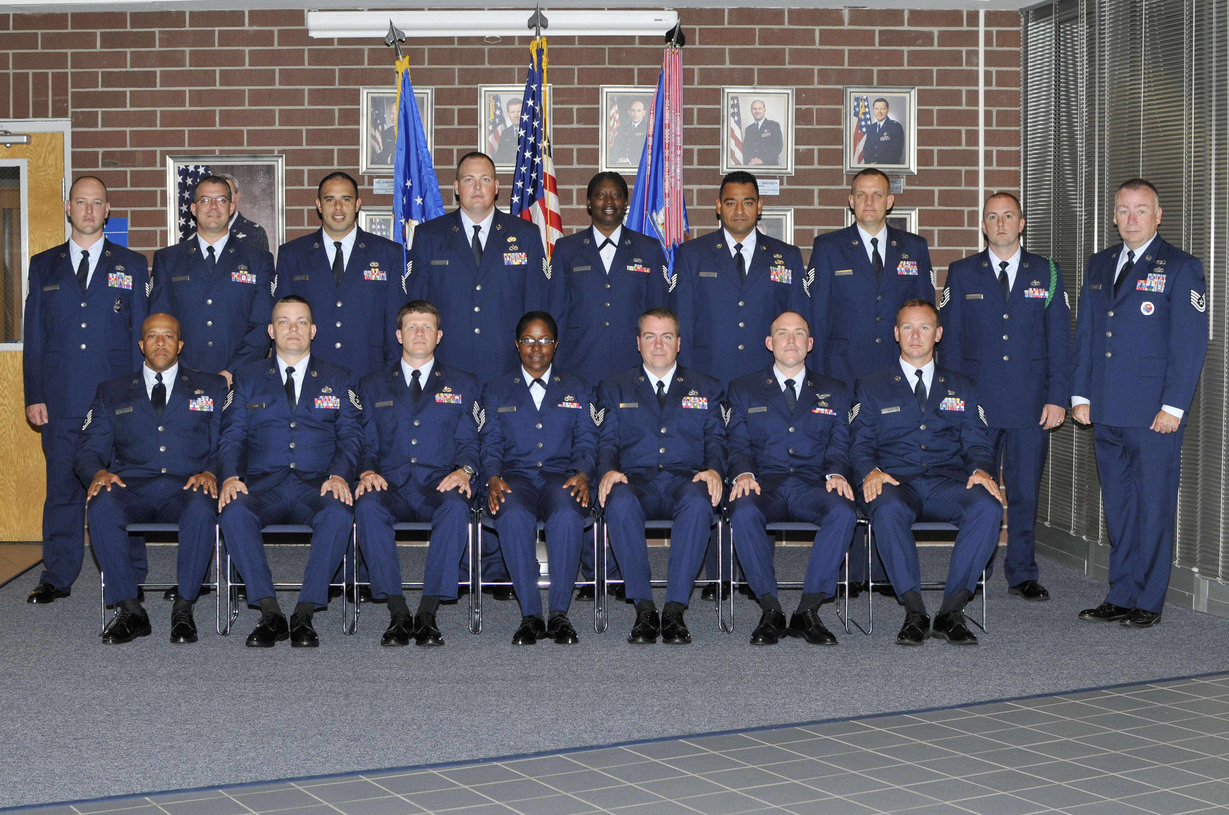 NCO Academy Class 12-5, E-Flight