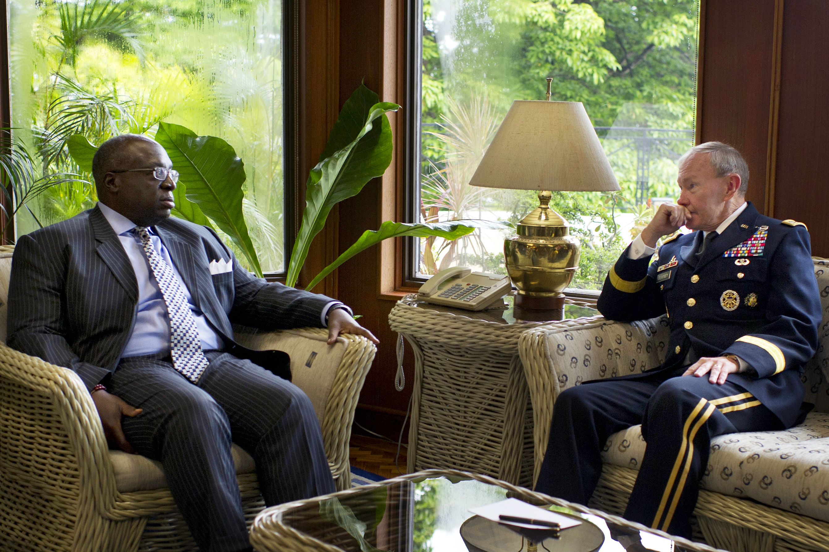 U.S. Ambassador to the Philippines Harry K. Thomas Jr. meets with U.S ...