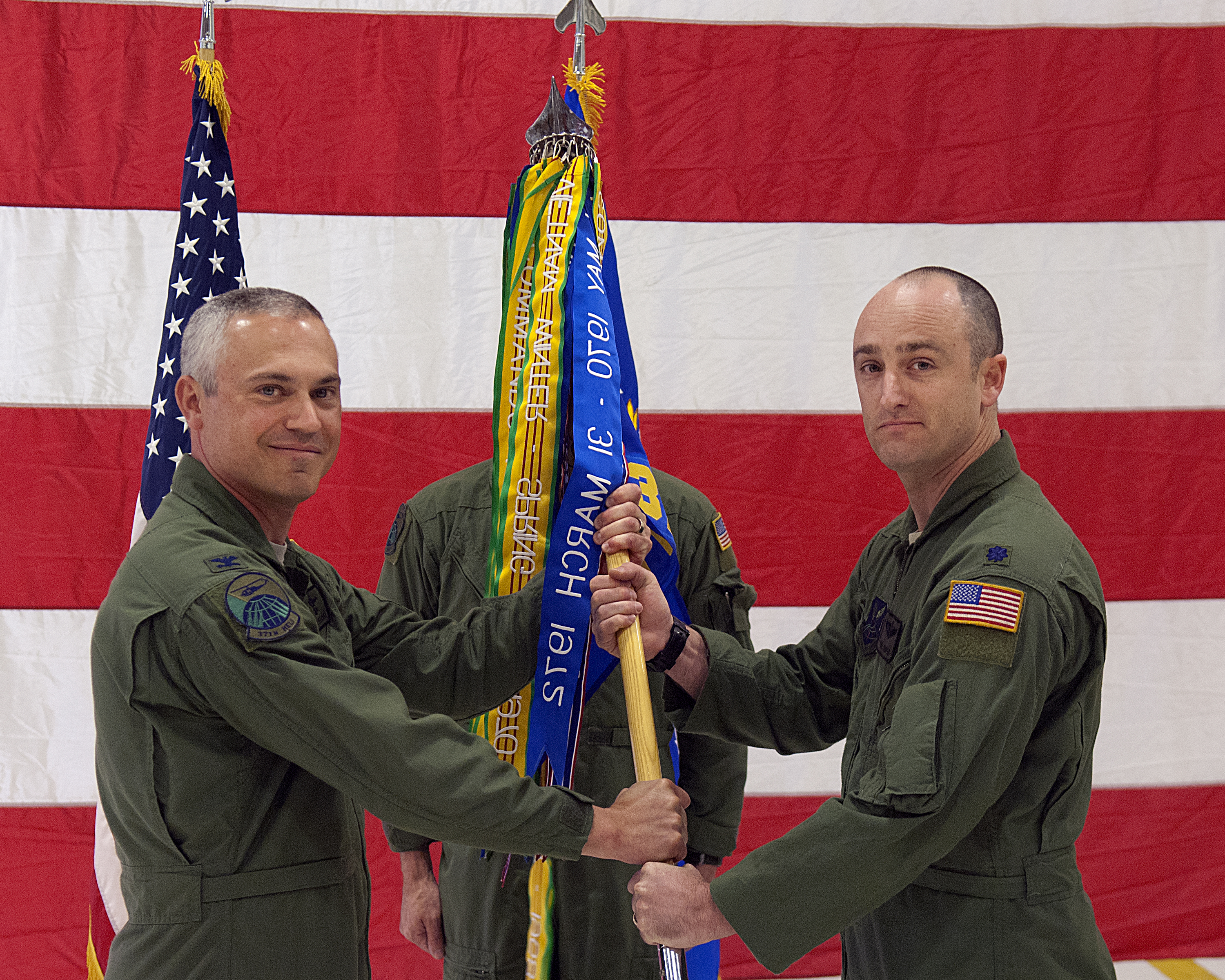 Warren welcomes new squadron commander