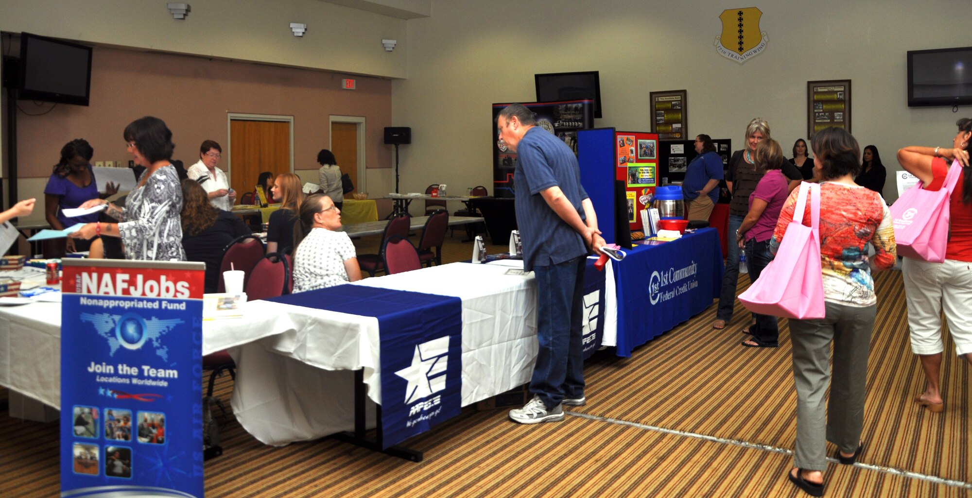 Base hosts job fair > Goodfellow Air Force Base > Article Display