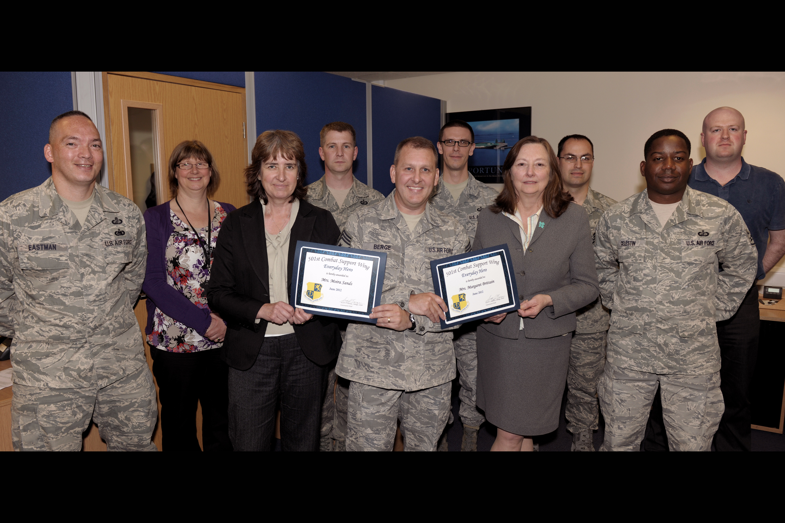 501st CSW Everyday Hero > 501st Combat Support Wing > Article Display