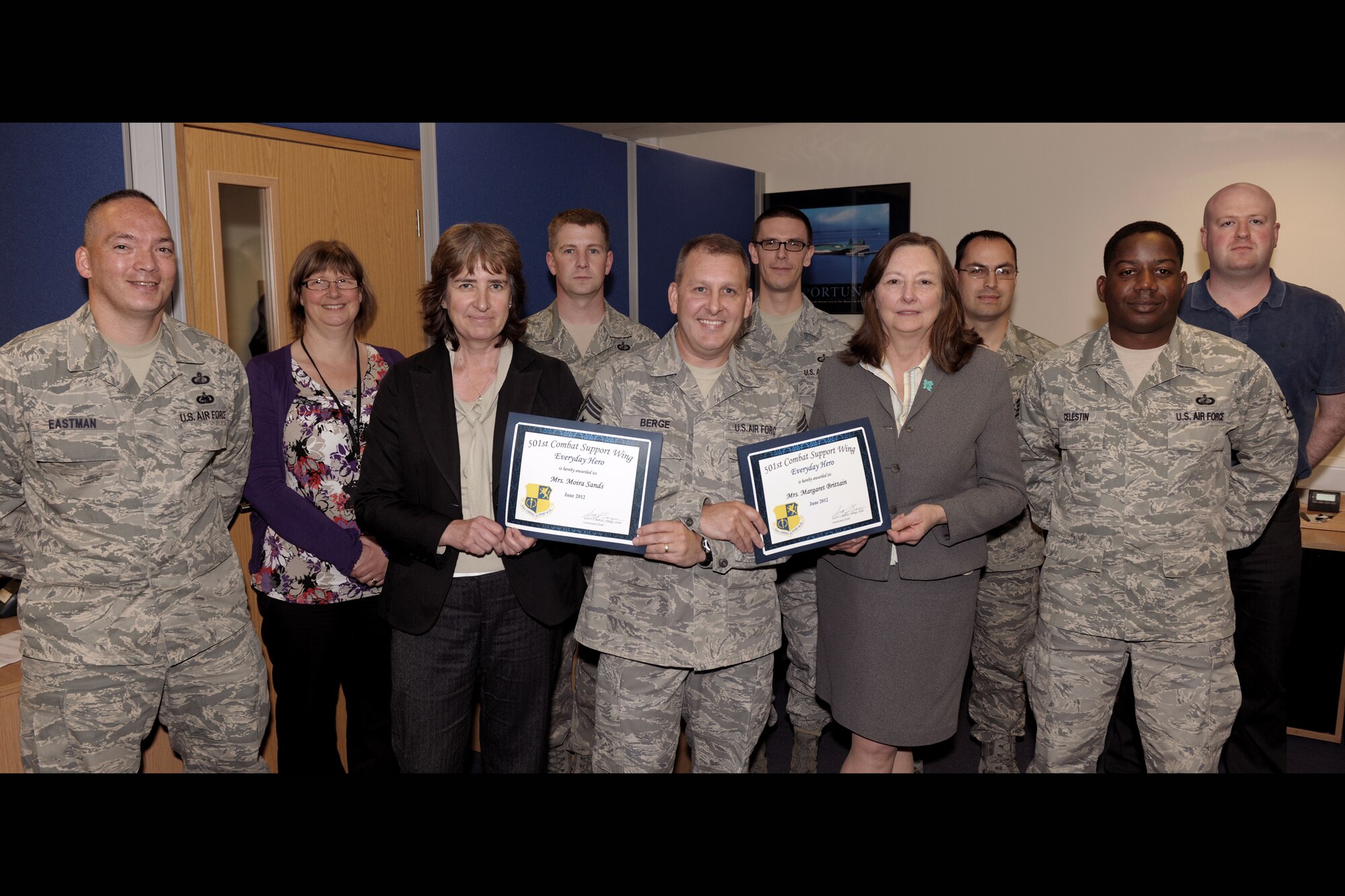 501st CSW Everyday Hero > 501st Combat Support Wing > Article Display