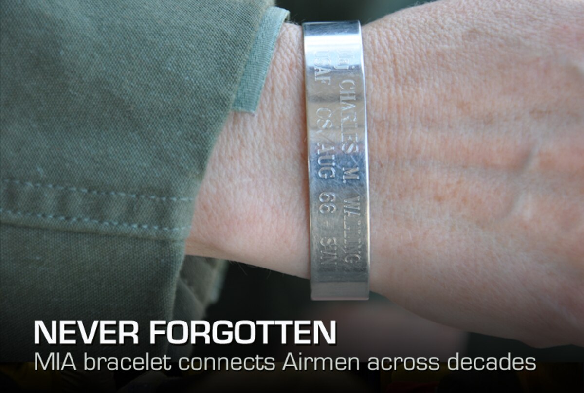 MIA bracelet connects Airmen across decades > Air Force > Article Display