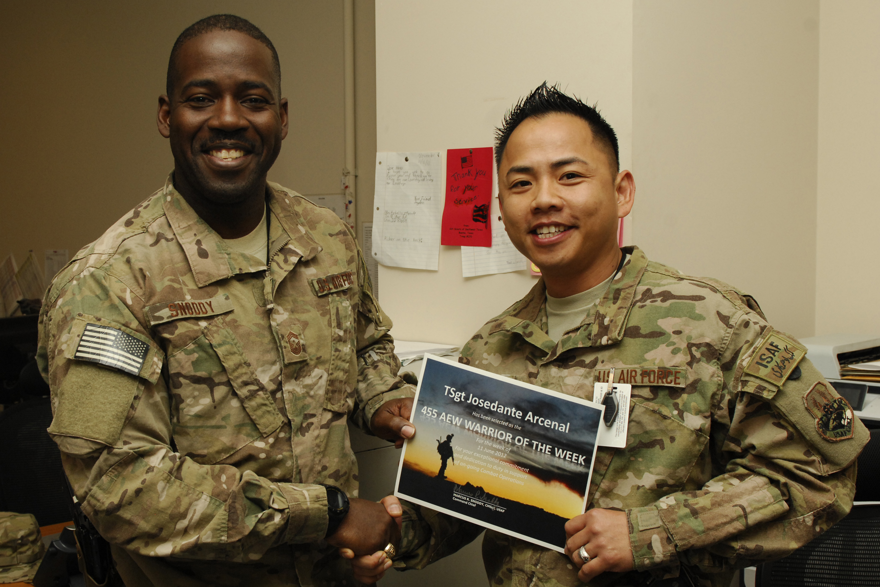 Warrior of the Week/Tech. Sgt JoseDante Arcenal > U.S. Air Forces ...