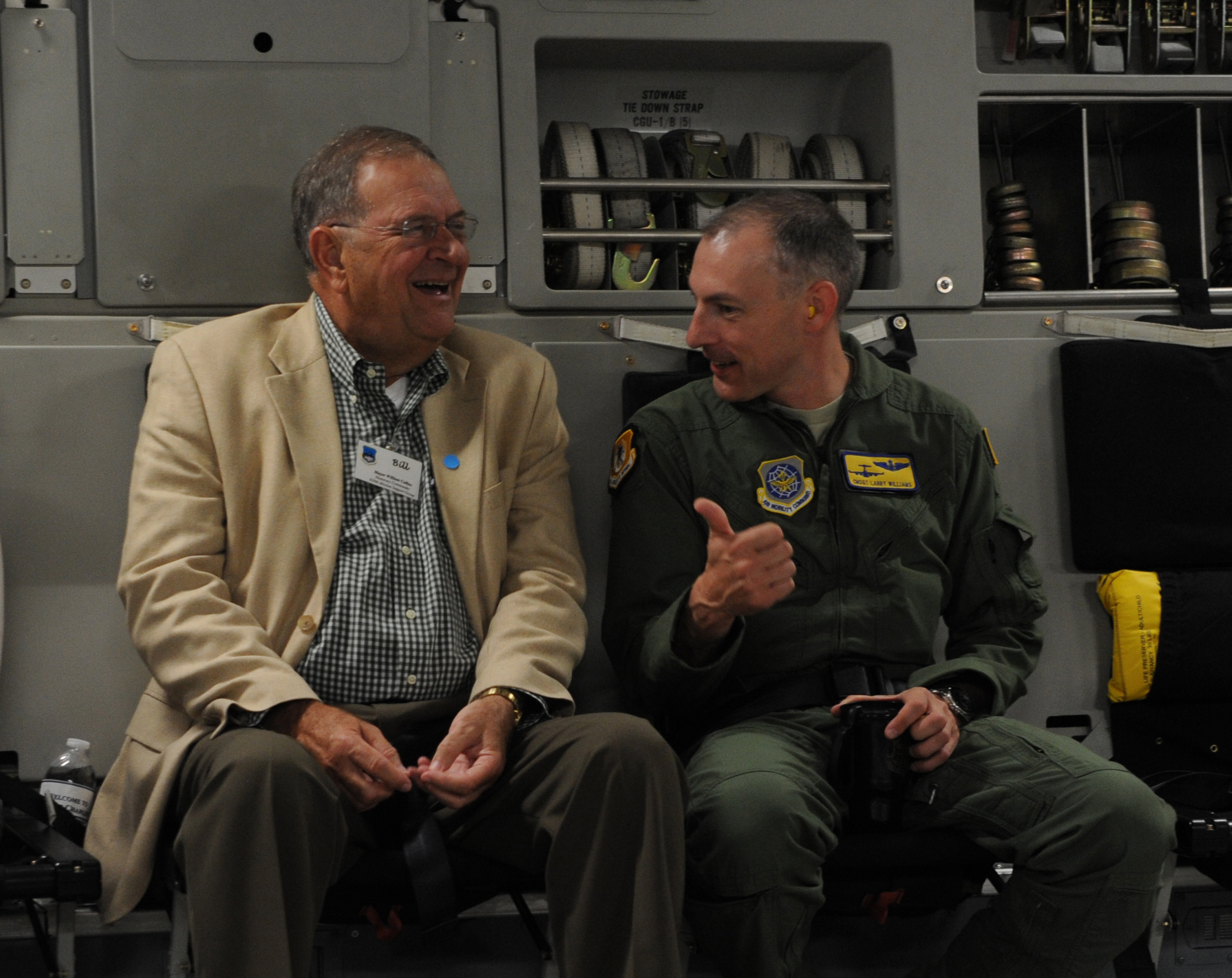 JB Charleston Honorary Commander's take flight