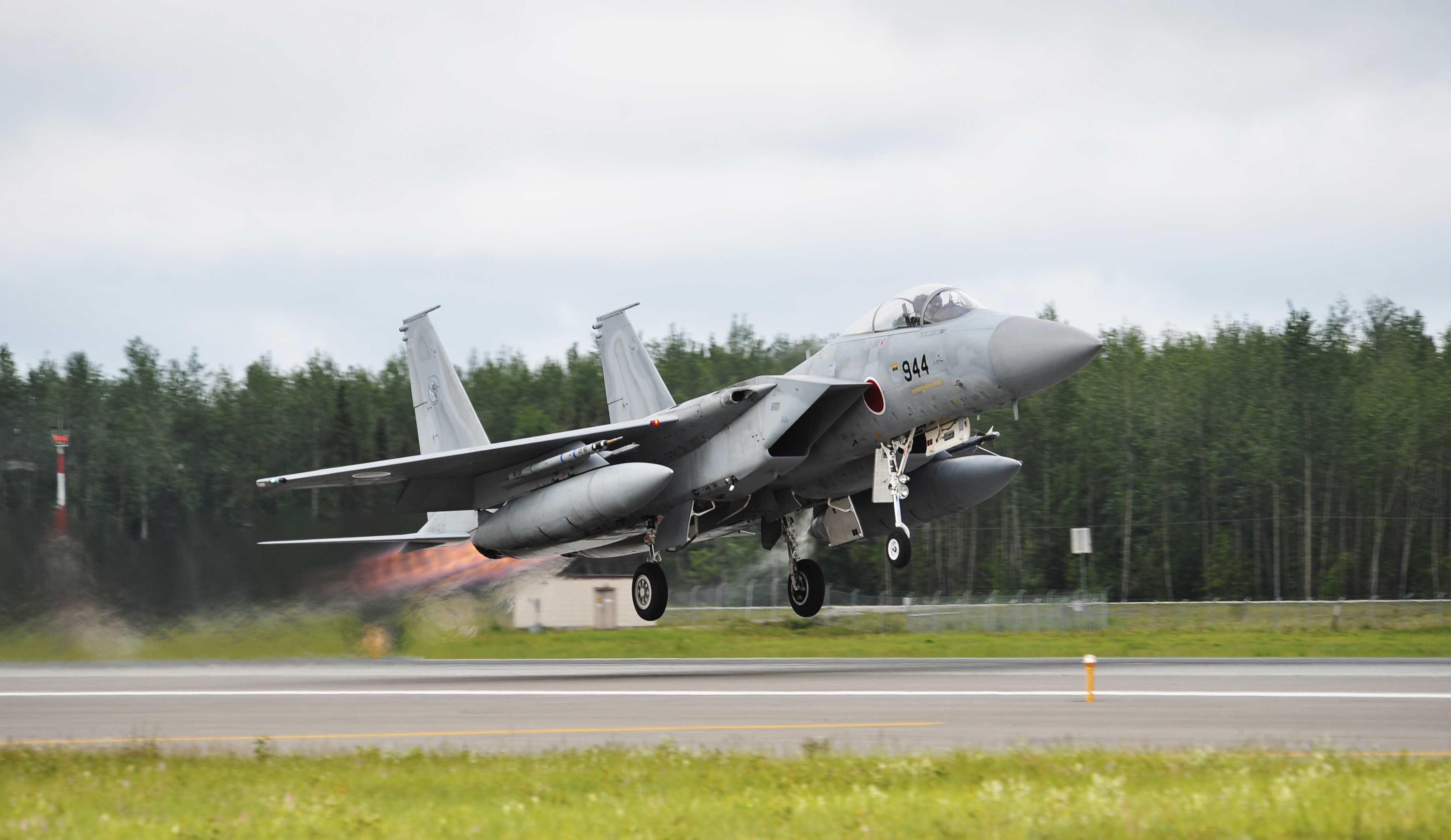 JASDF launches into action